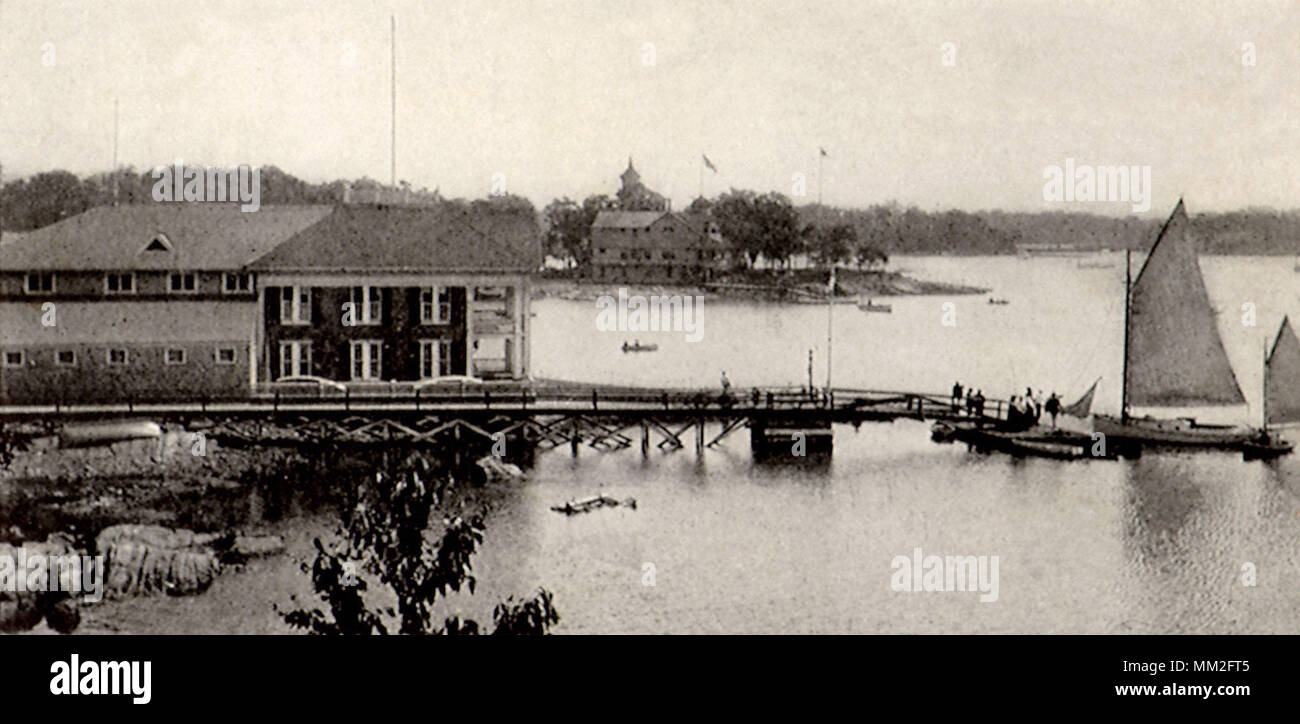 Echo Bay. New Rochelle. 1910 Stock Photo - Alamy