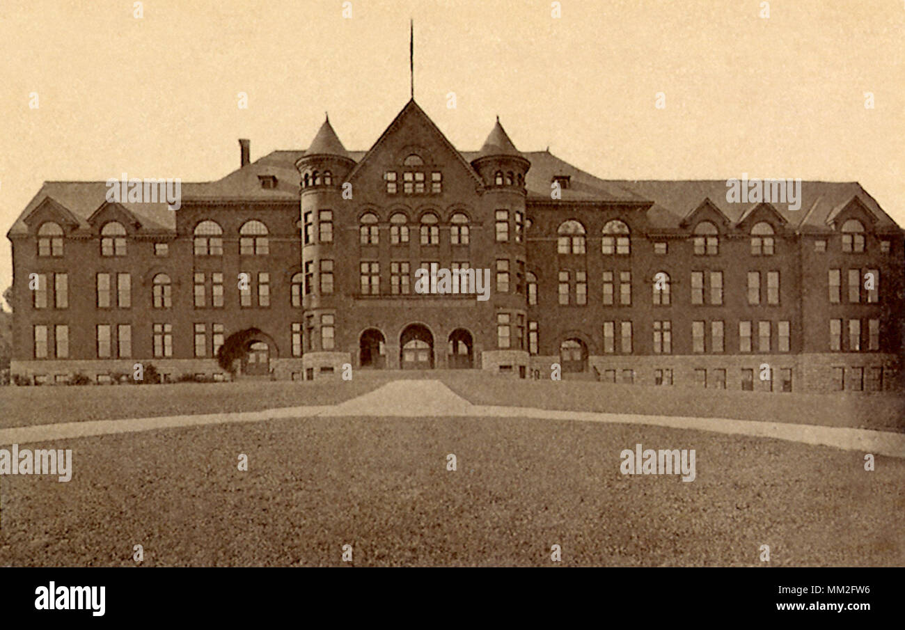 State Normal School. Oneonta. 1911 Stock Photo - Alamy