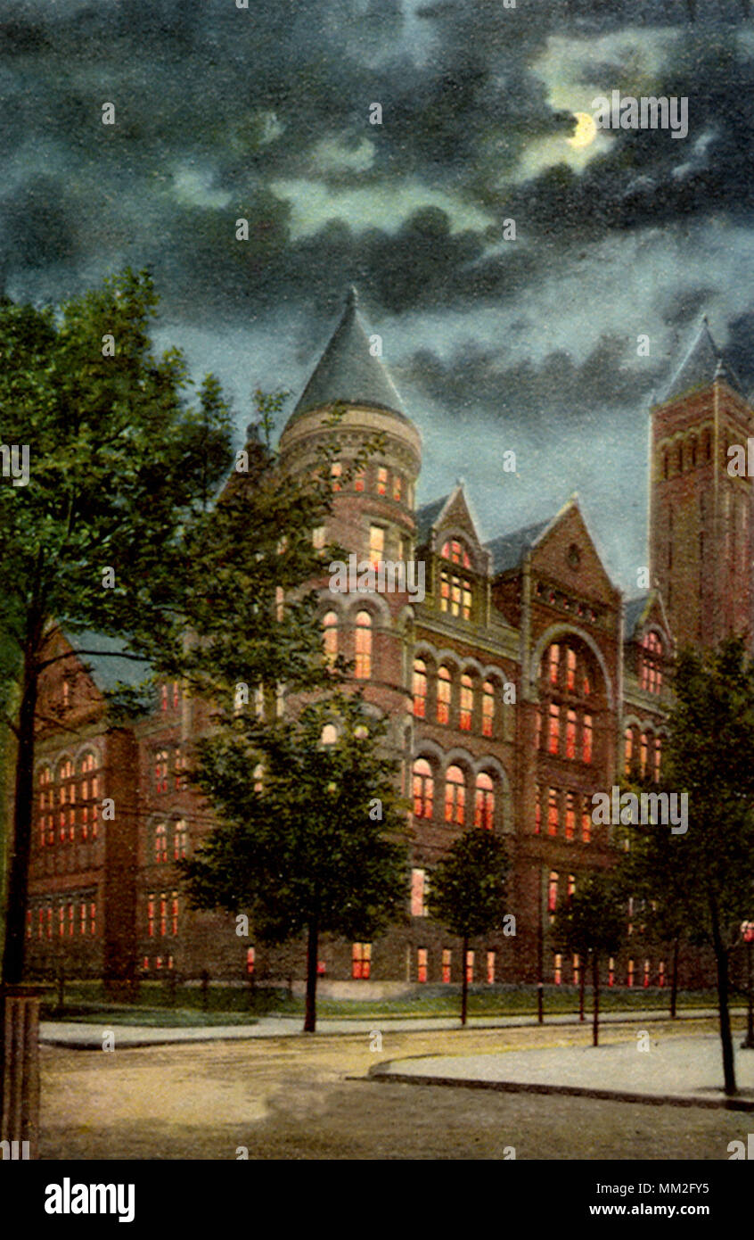 Boys High School. Brooklyn. 1907 Stock Photo - Alamy
