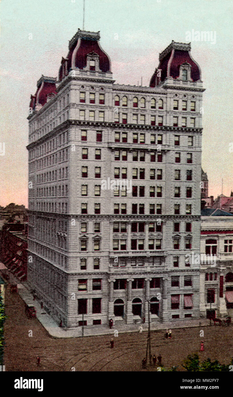 Temple Bar Building. Brooklyn. 1912 Stock Photo - Alamy