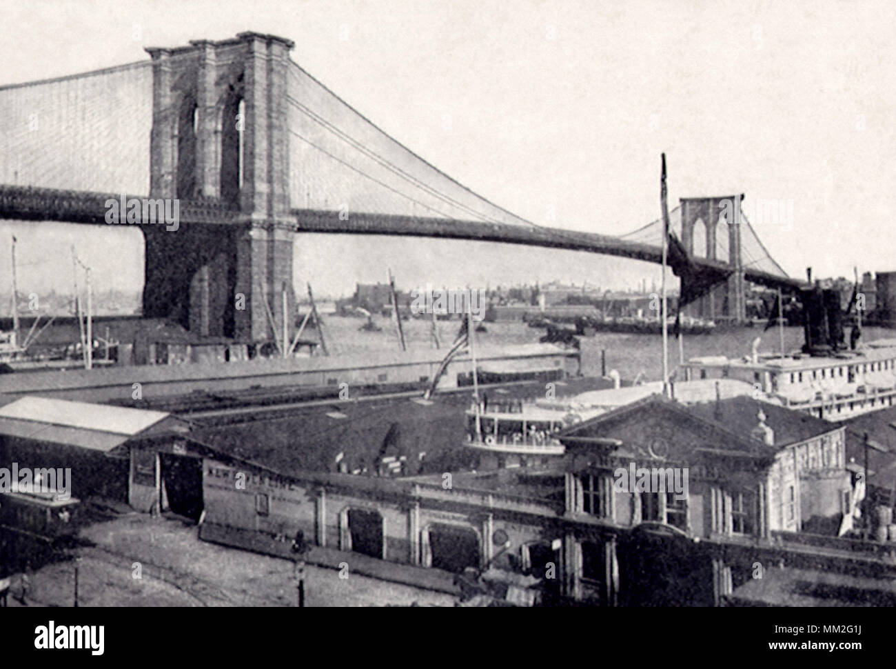 Brooklyn Bridge. 1930 Stock Photo - Alamy