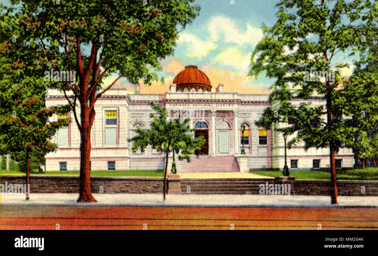 Adriance Library. Poughkeepsie. 1949 Stock Photo - Alamy