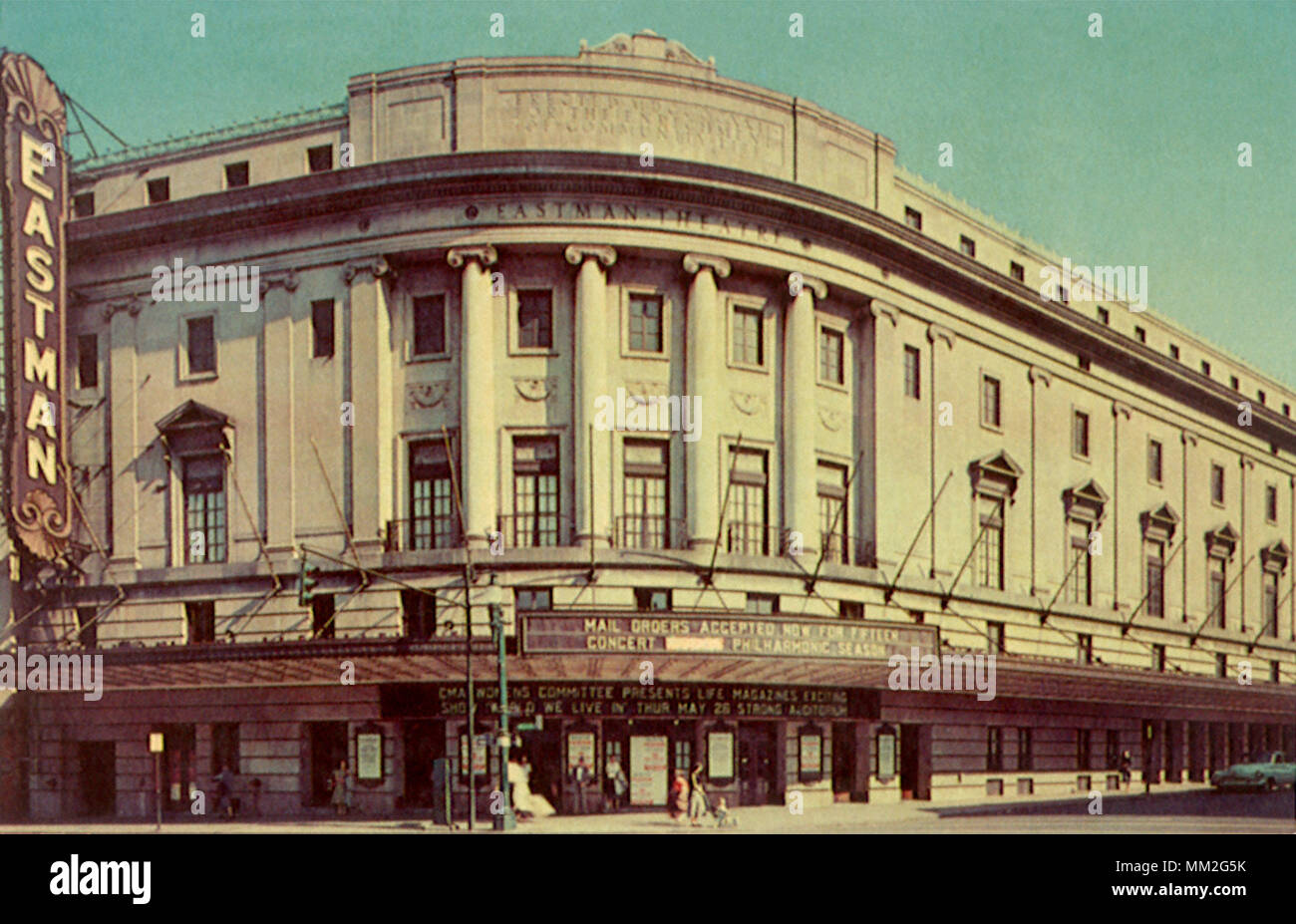 Eastman Theatre. Rochester. 1960 Stock Photo - Alamy