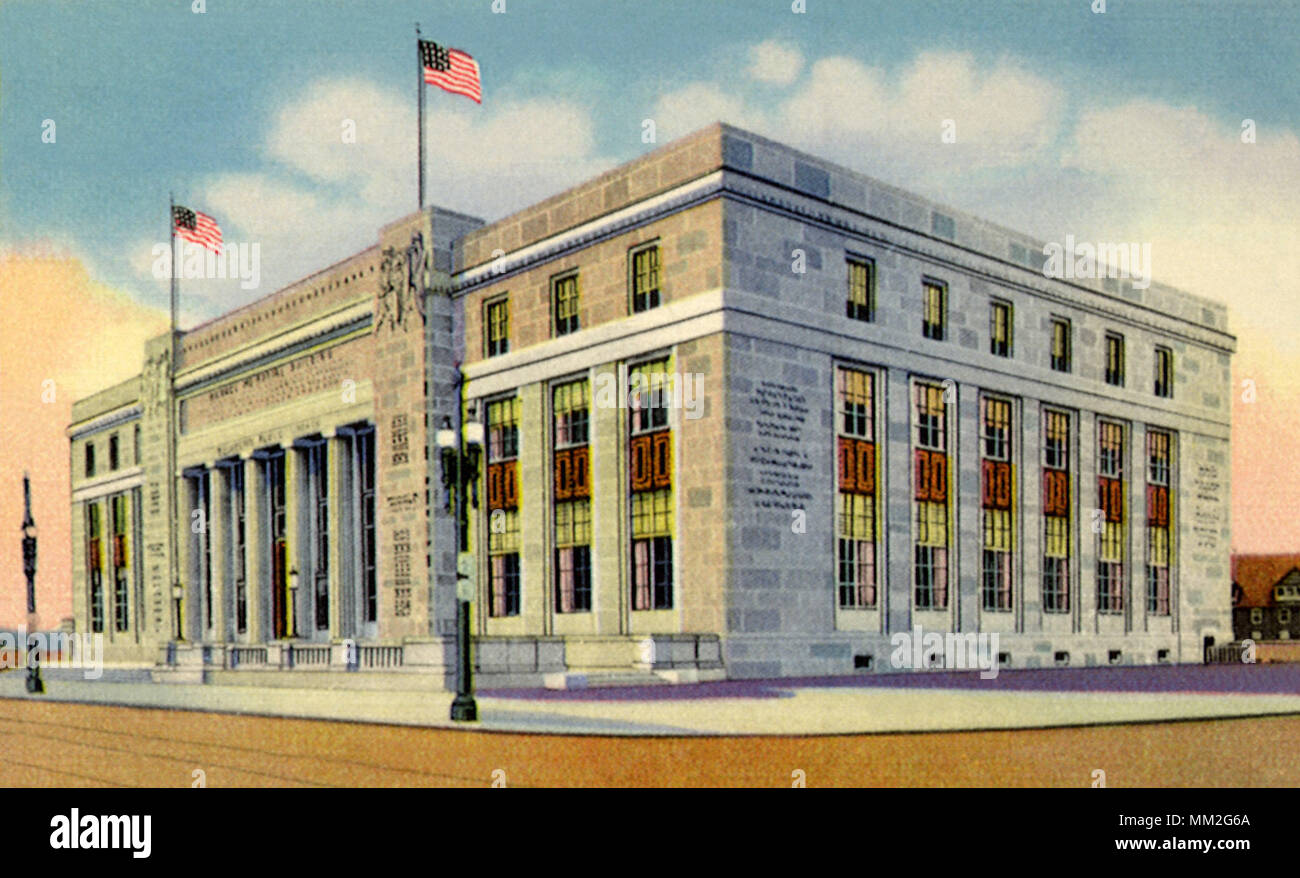 Library. Rochester. 1940 Stock Photo - Alamy
