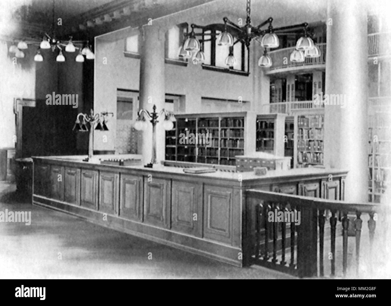 Public Library. Syracuse. 1935 Stock Photo - Alamy