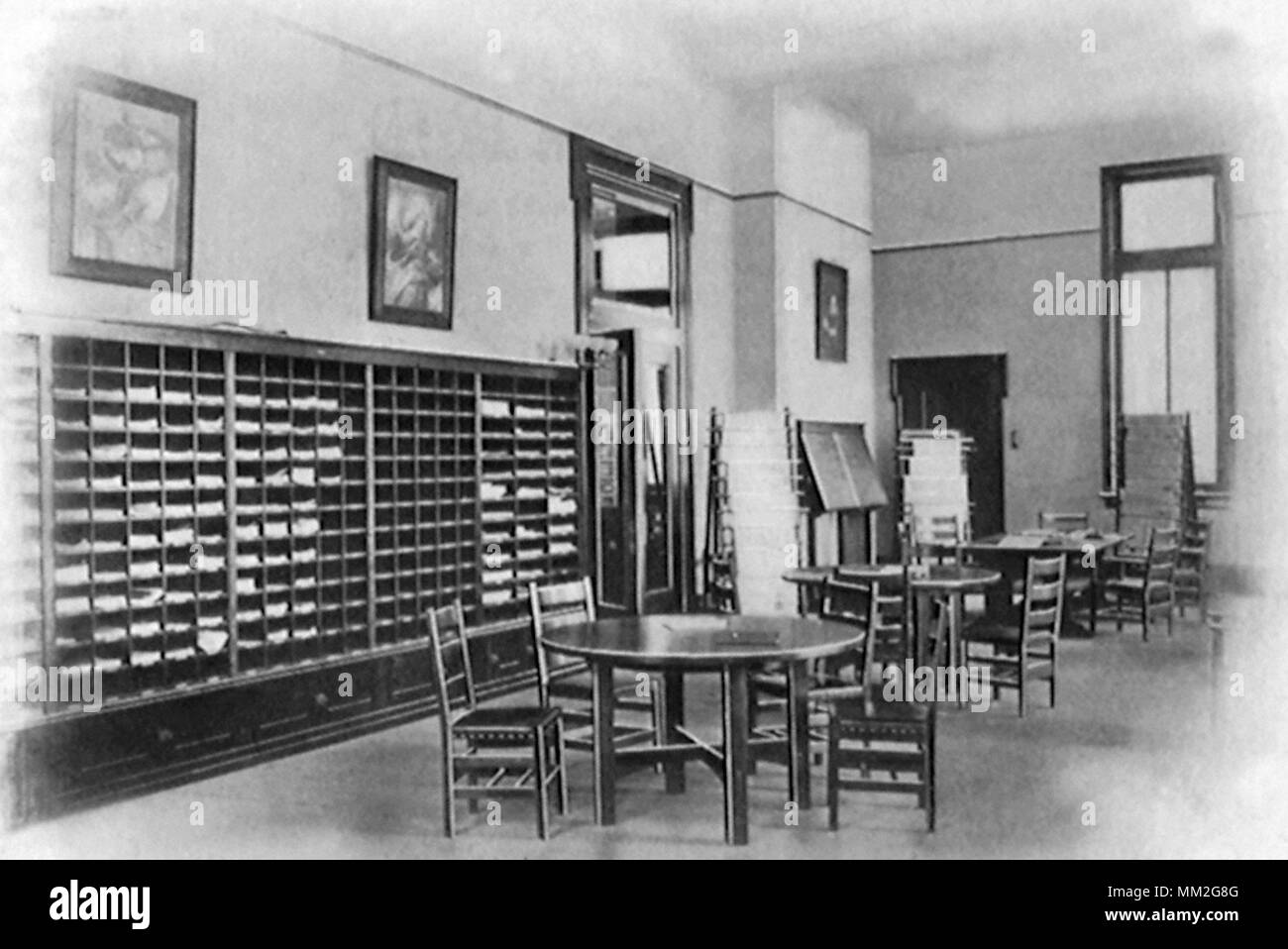 Public Library. Syracuse. 1935 Stock Photo - Alamy