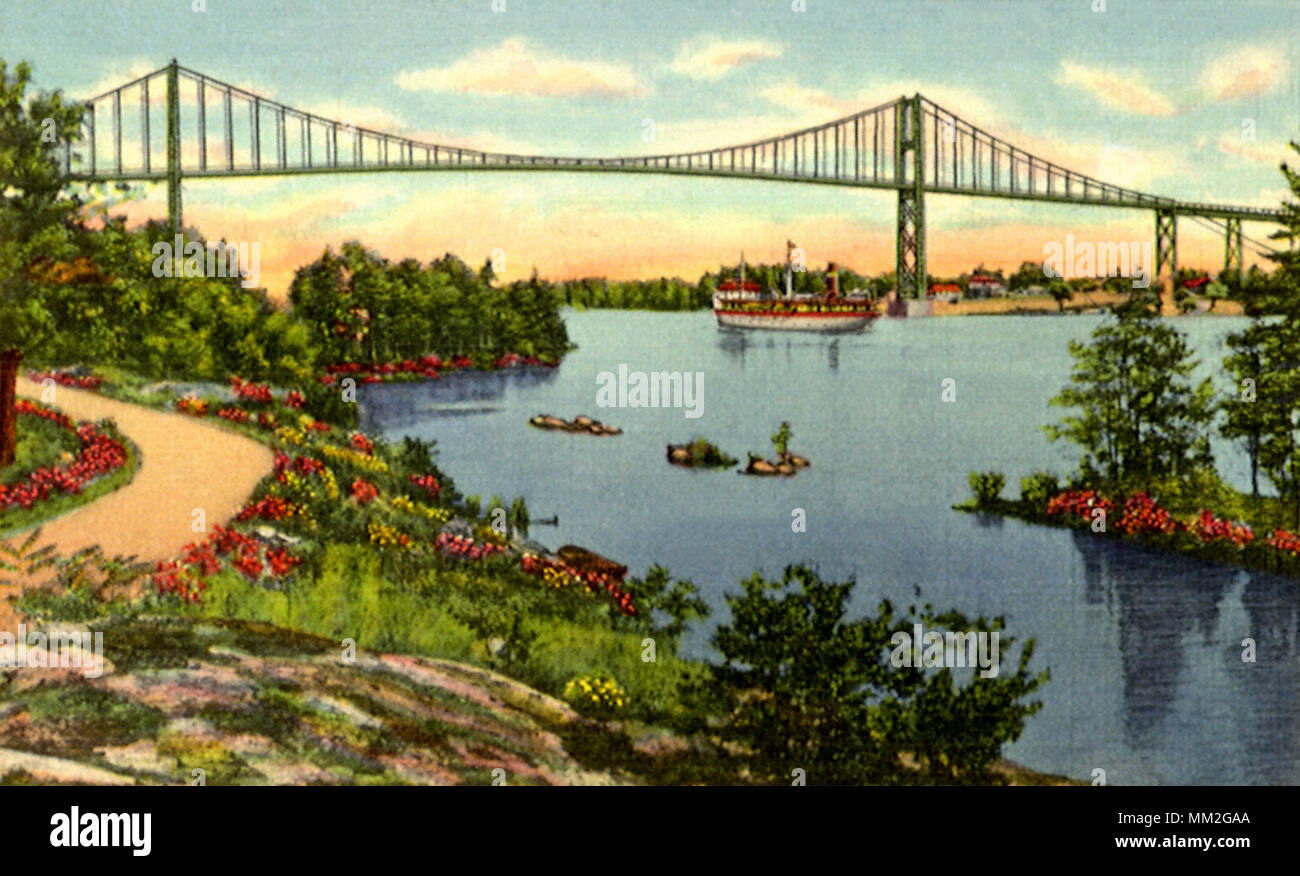 Thousand islands international bridge hi-res stock photography and ...