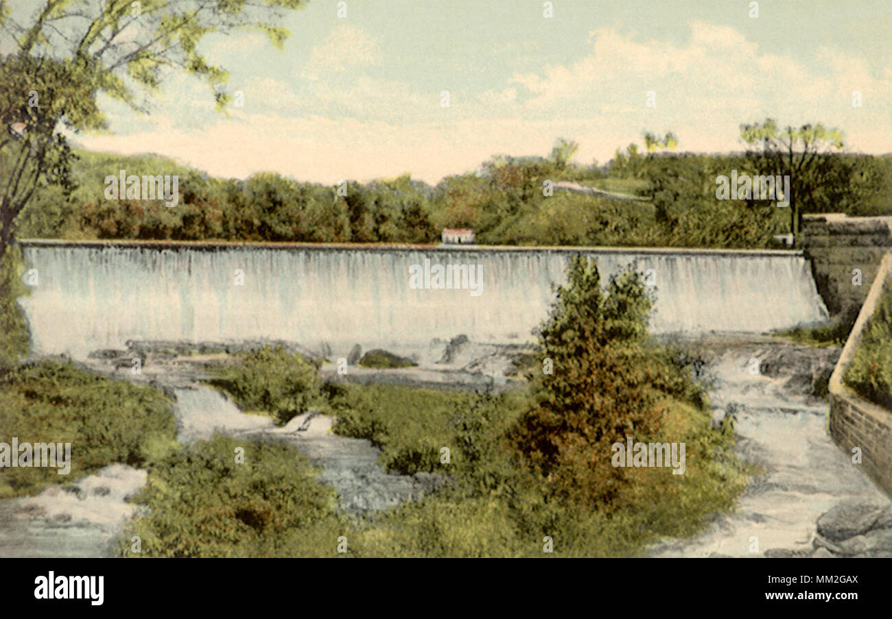 Burden Dam. Troy. 1913 Stock Photo - Alamy