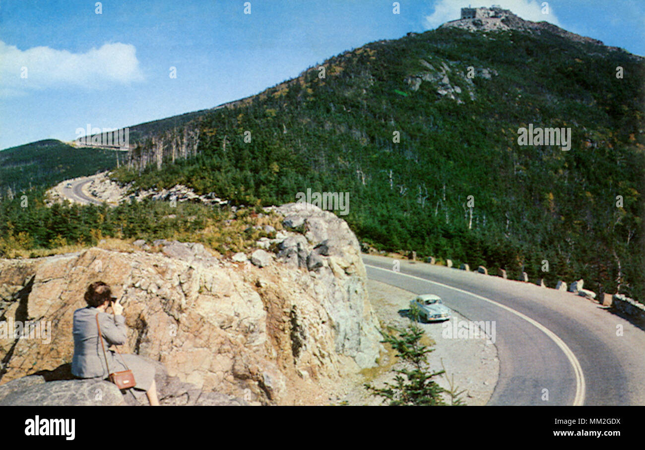 Whiteface Mountain & Castle. Wilmington. 1965 Stock Photo - Alamy