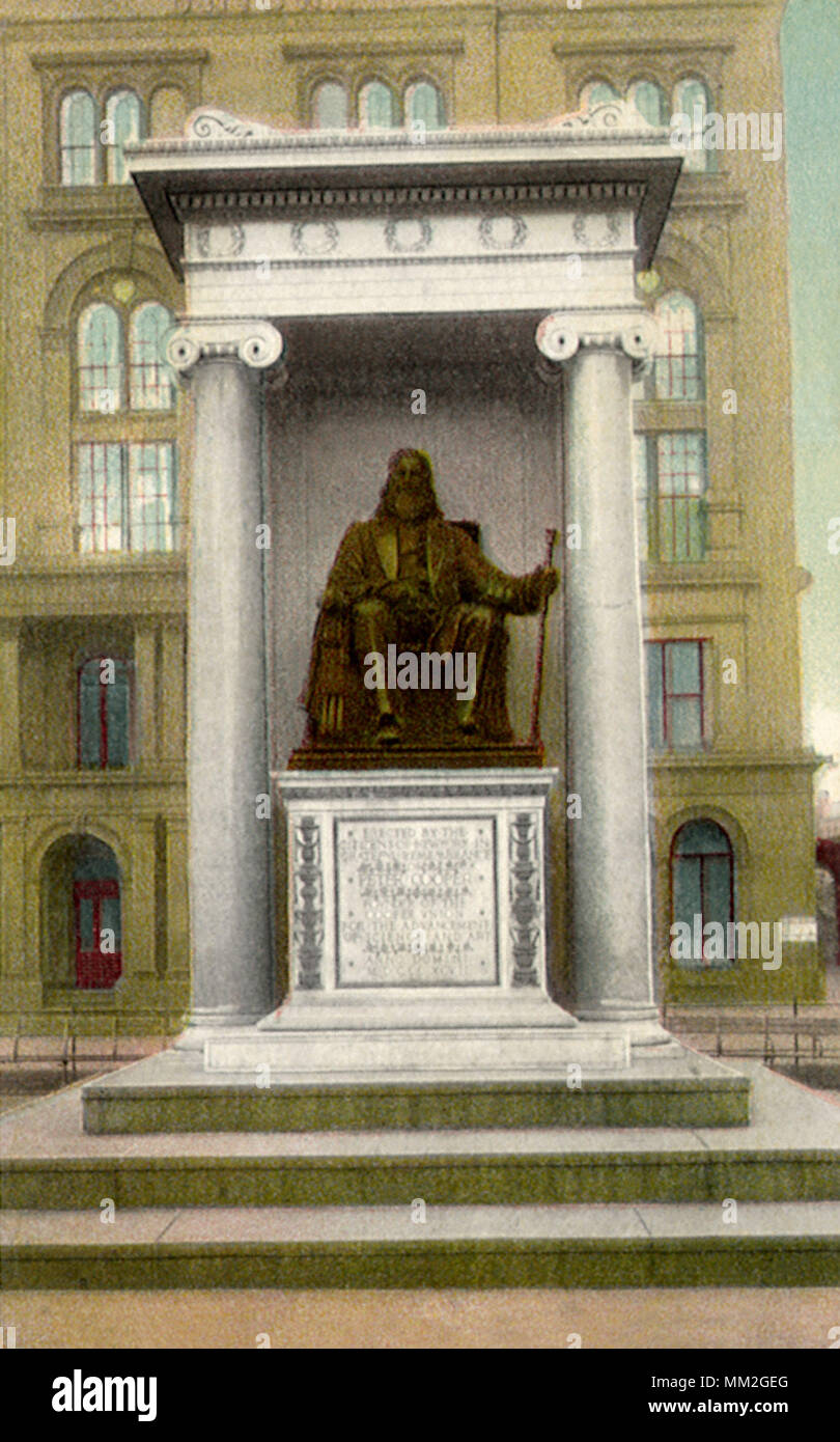 Peter cooper monument hi-res stock photography and images - Alamy