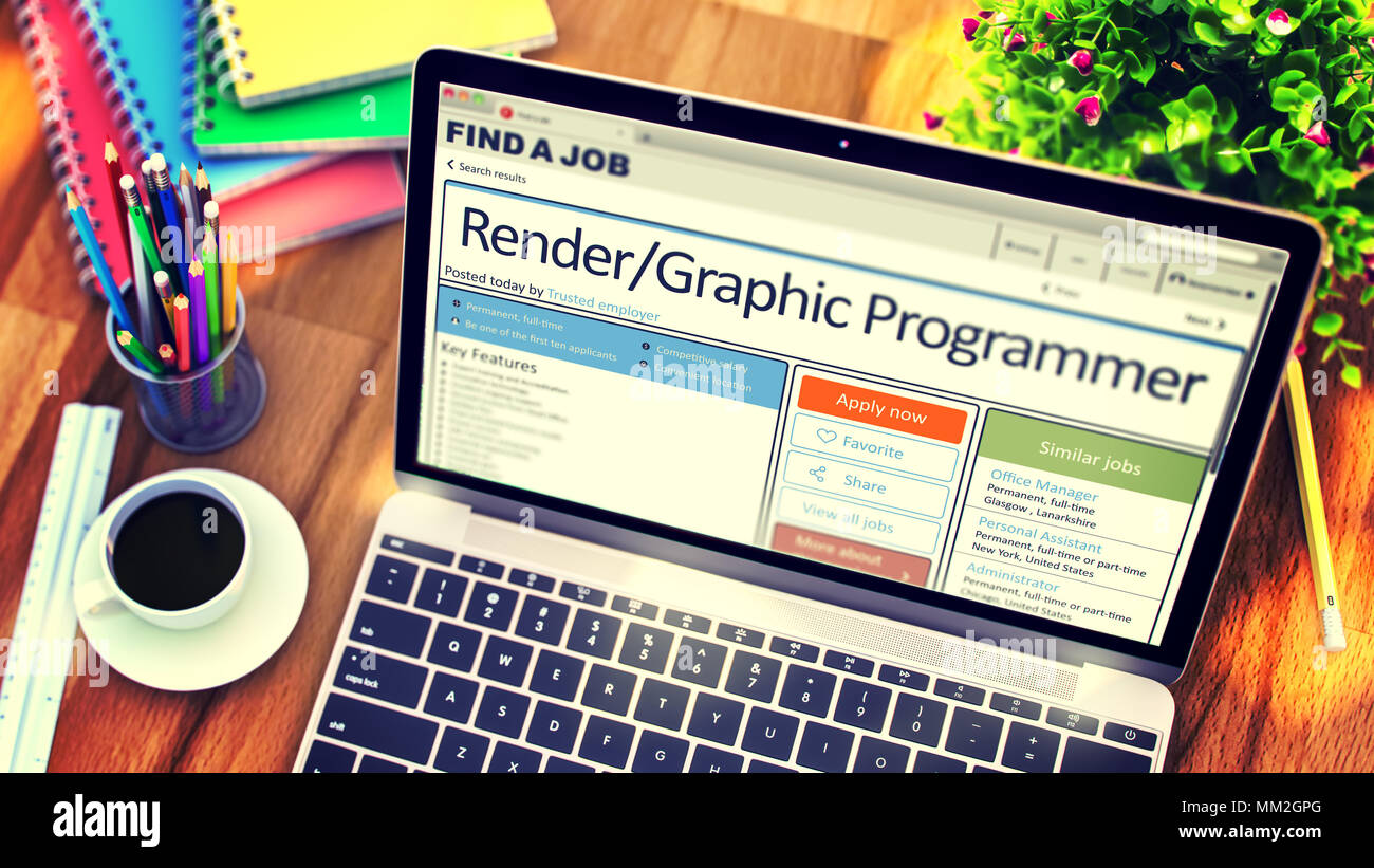 Render programmer hi-res stock photography and images - Alamy
