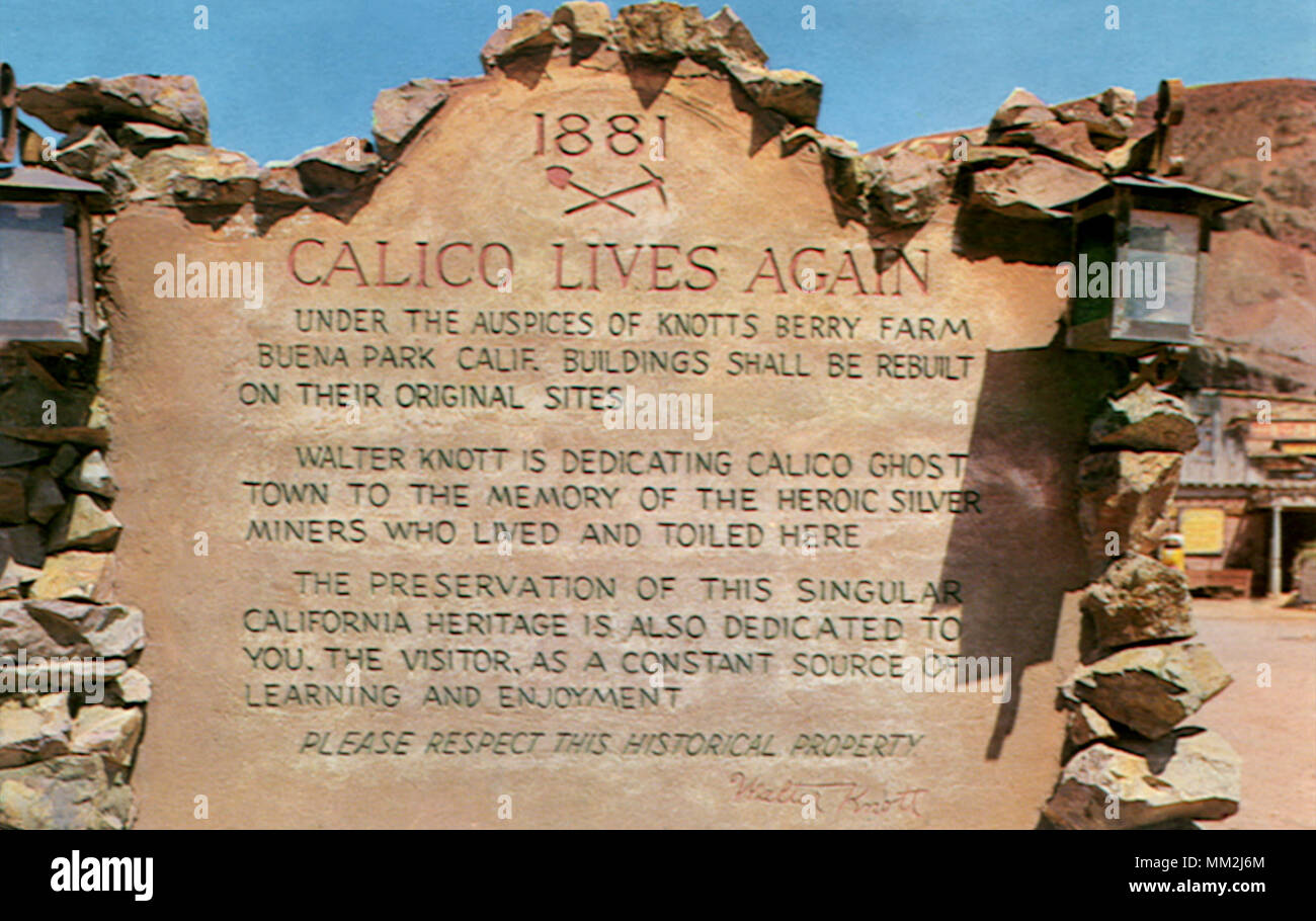 Calico california ghost town hi-res stock photography and images - Alamy
