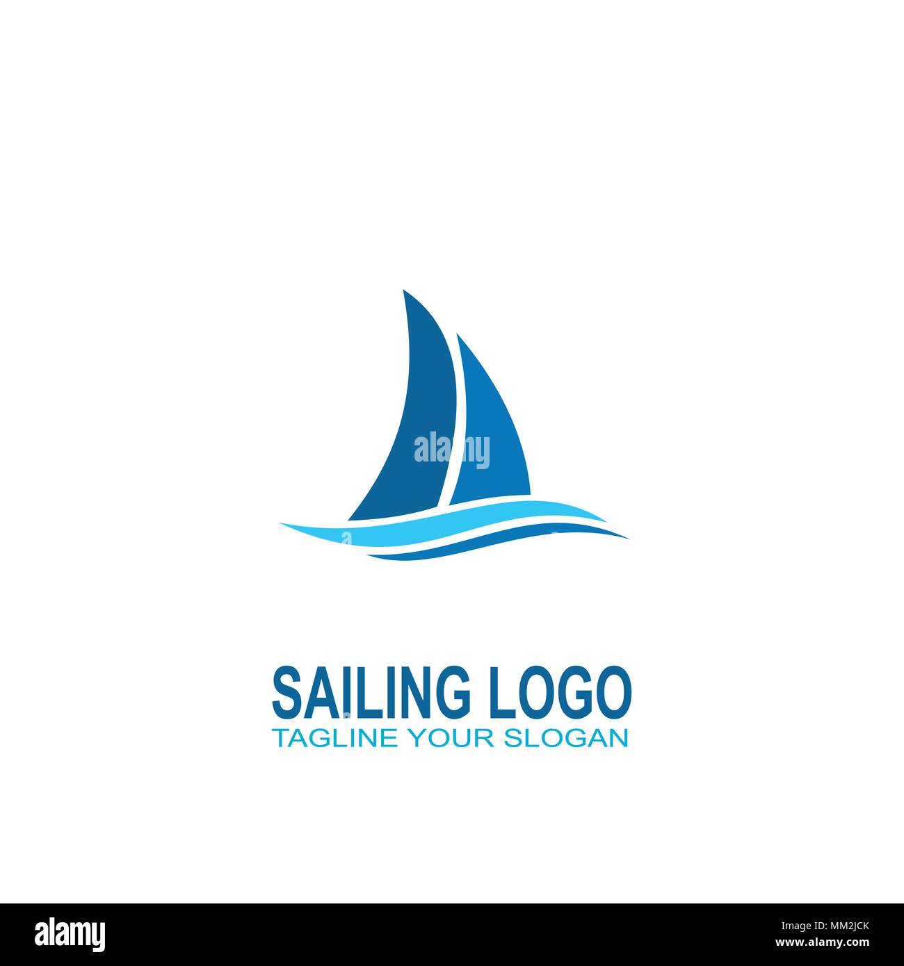 Sailing logo design, sailboat logo, vector icons Stock Vector Image ...