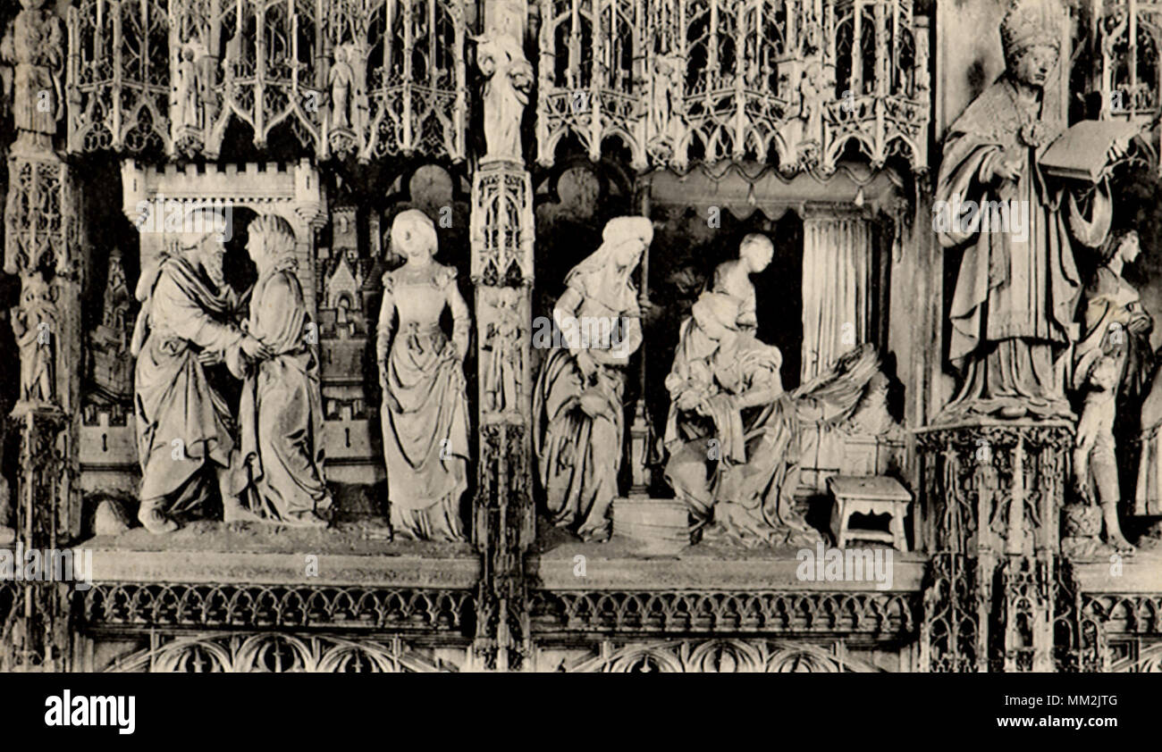 Sculptures Chartres Cathedral Chartres High Resolution Stock ...