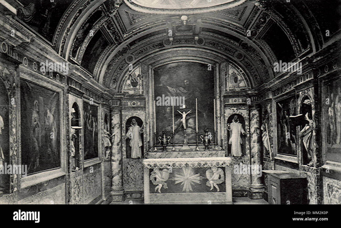 Vault of St. Louis. Dauphiné. 1910 Stock Photo - Alamy