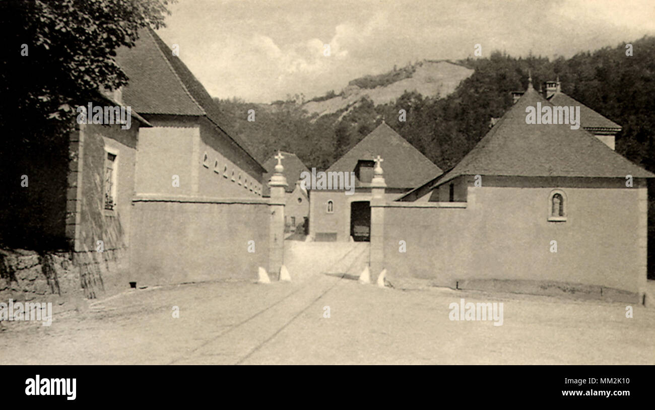 Grande Chartreuse Distillery. Dauphiné. 1910 Stock Photo - Alamy