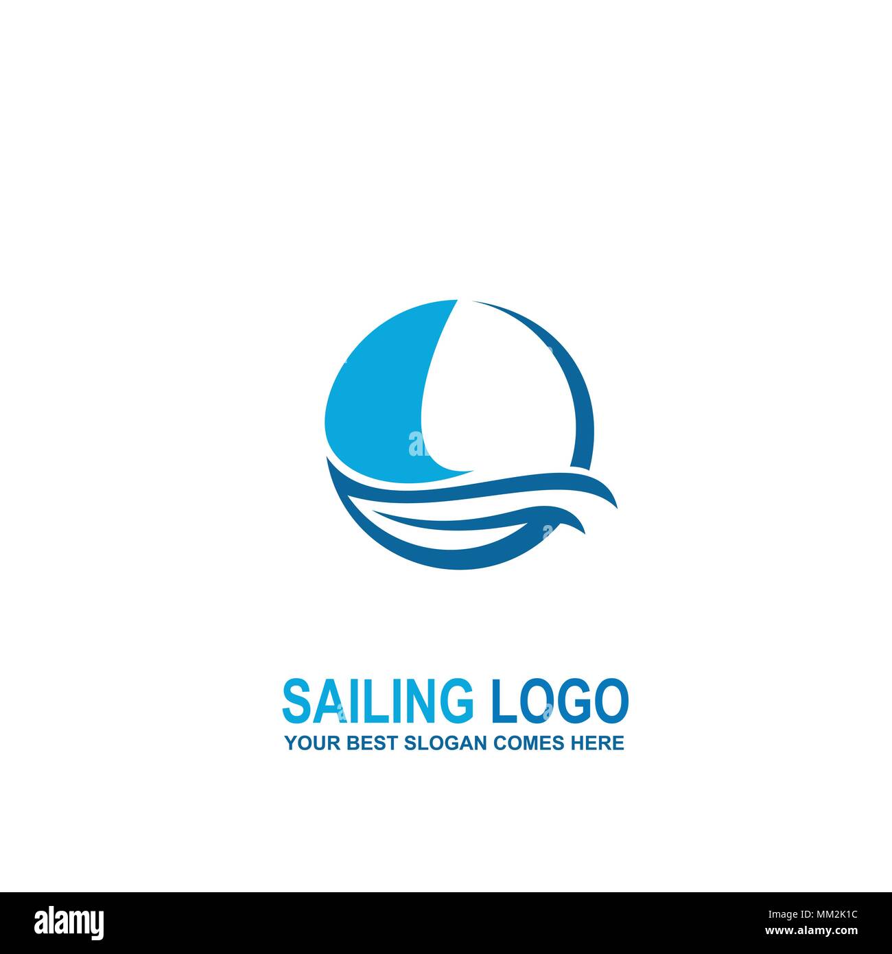 Sailing logo design, sailboat logo, vector icons Stock Vector Image ...