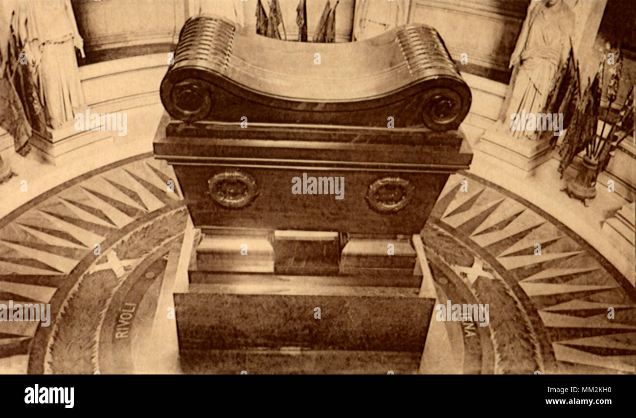 Tomb of Napoleon. Paris. 1930 Stock Photo - Alamy