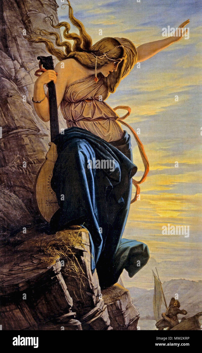 Lorelei painting hi-res stock photography and images - Alamy