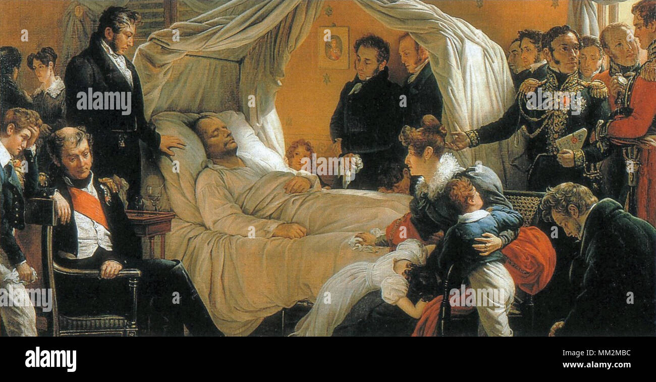 Steuben Charles De - Mort De Napoléon Ier à Sainte-Hélène Le 5 Mai 1821 ...