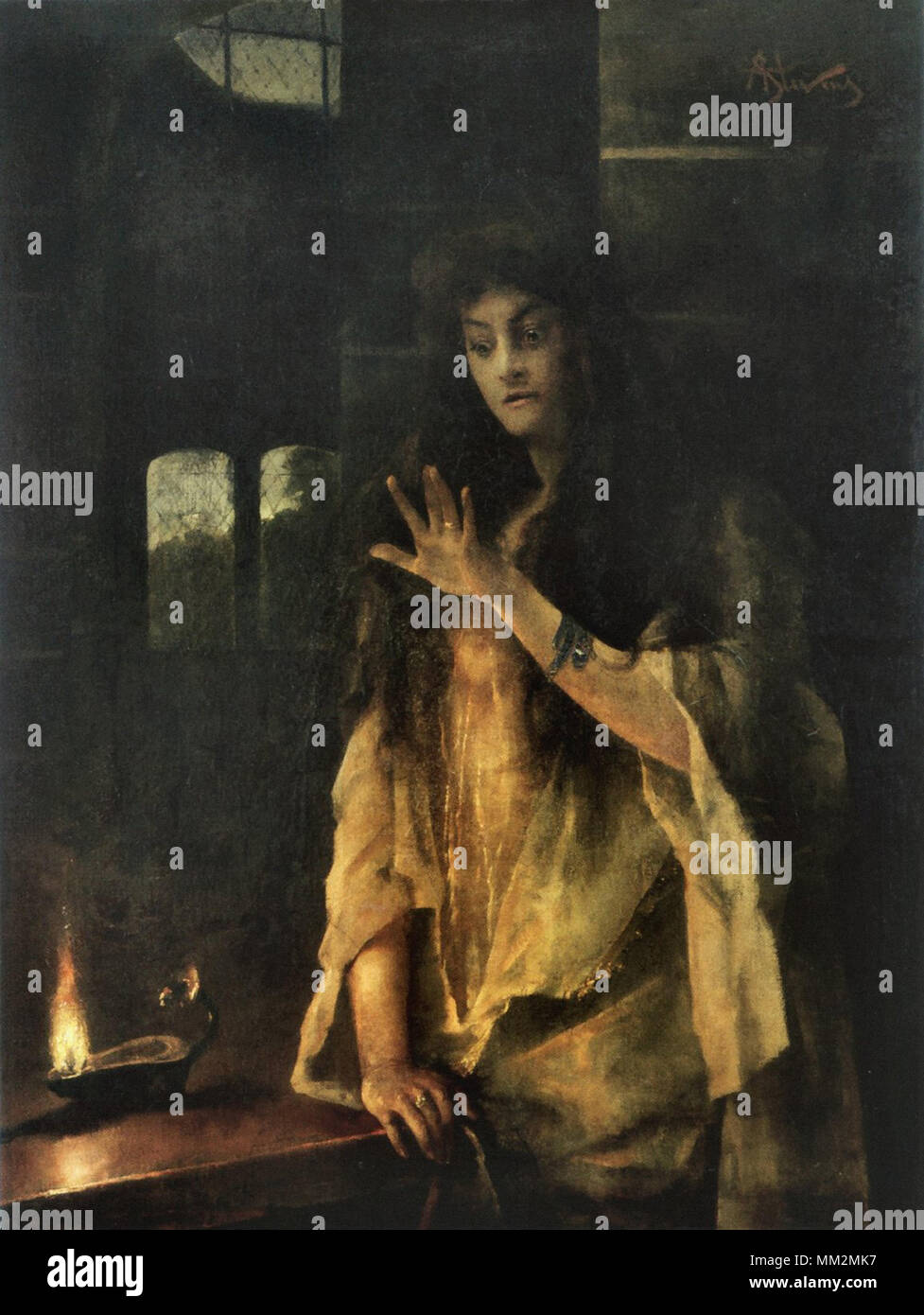 Lady macbeth art painting hi-res stock photography and images - Alamy