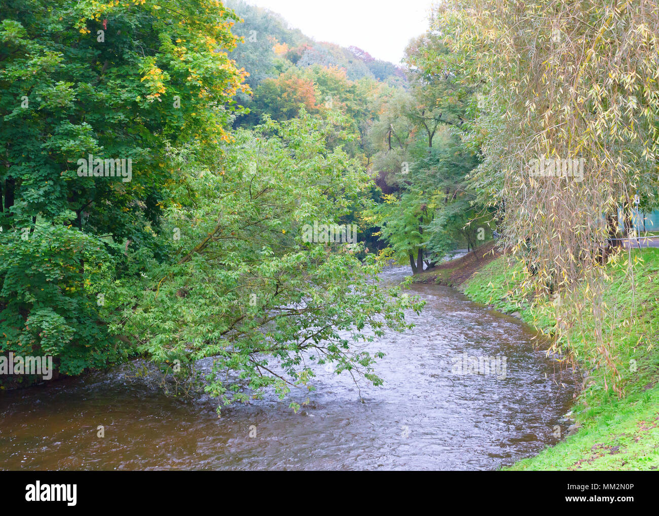 Small river flows hi-res stock photography and images - Alamy