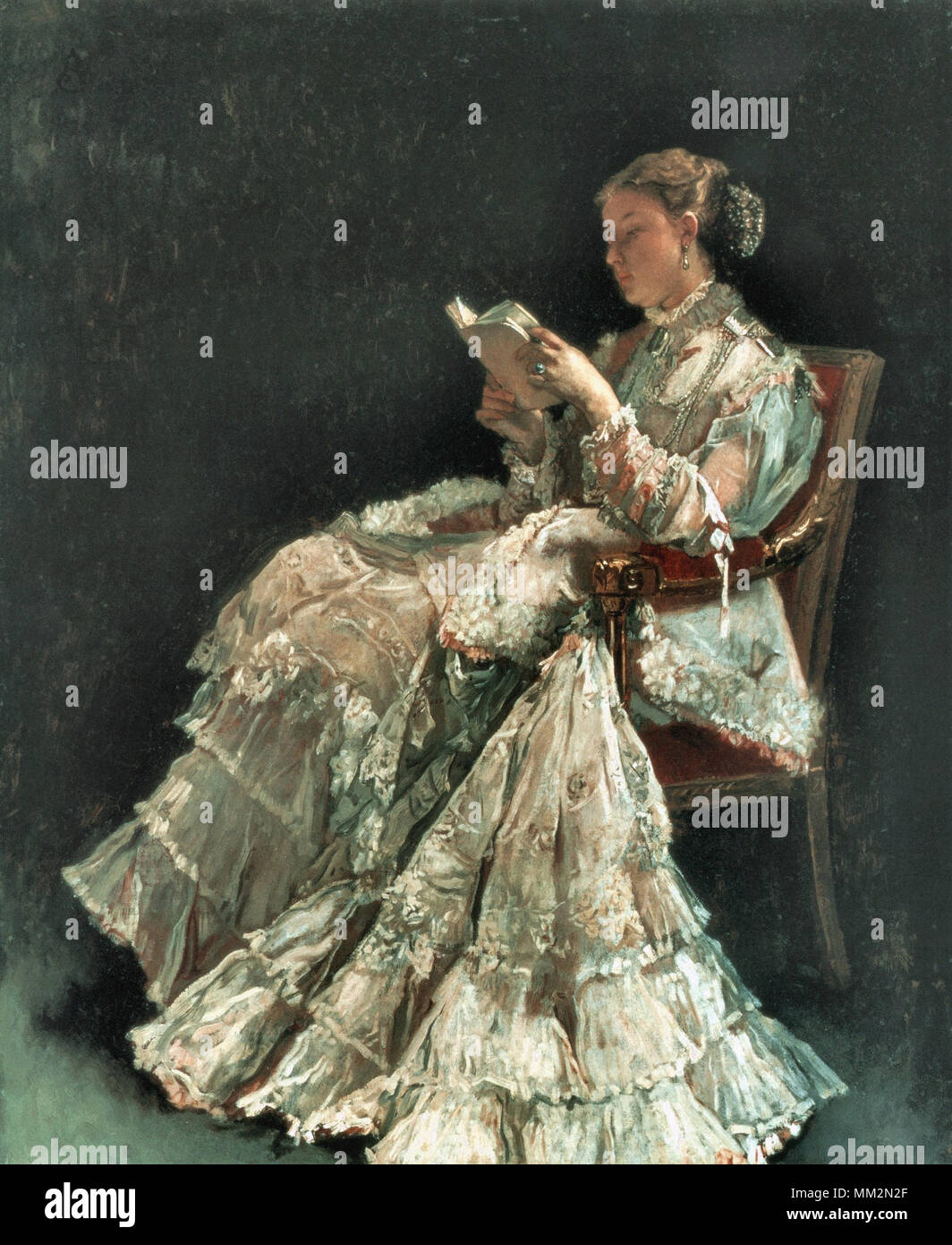 Alfred stevens painting hi-res stock photography and images - Alamy