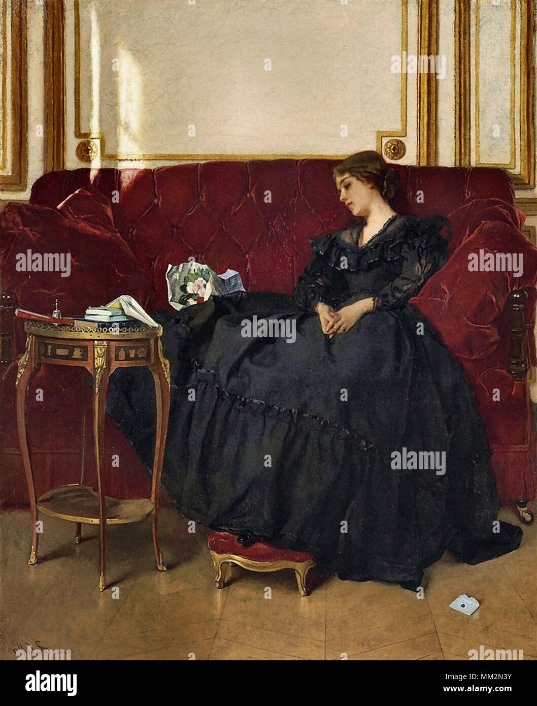 Young widow hi-res stock photography and images - Alamy