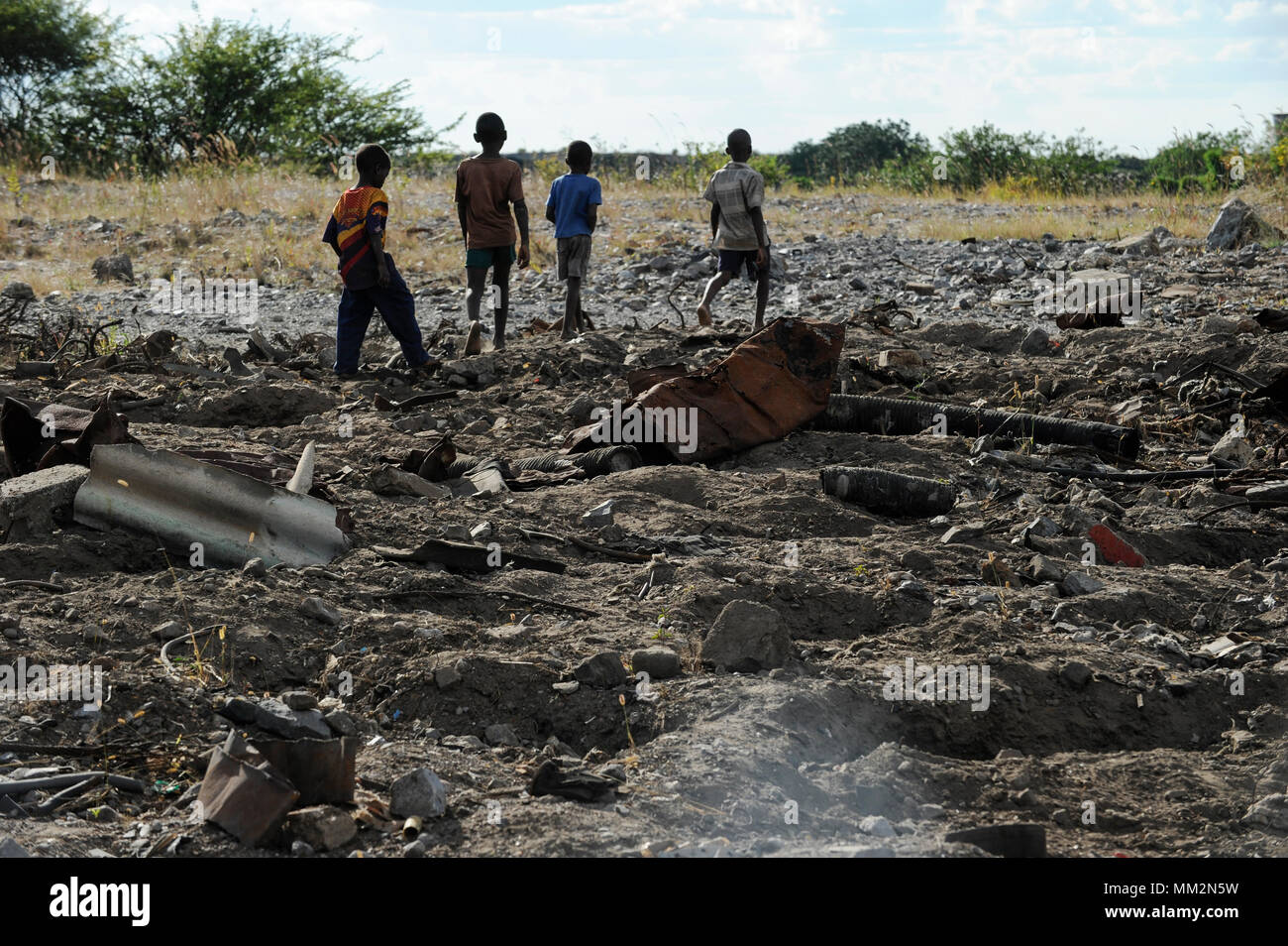 Copper mining waste tailings hi-res stock photography and images - Alamy