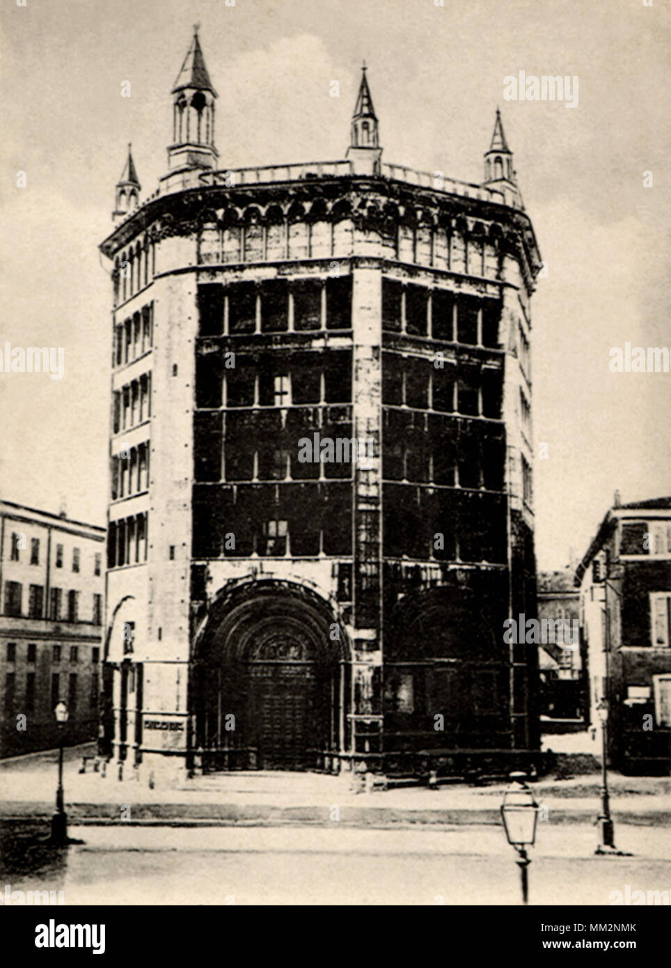 Baptistry. Parma. 1910 Stock Photo - Alamy
