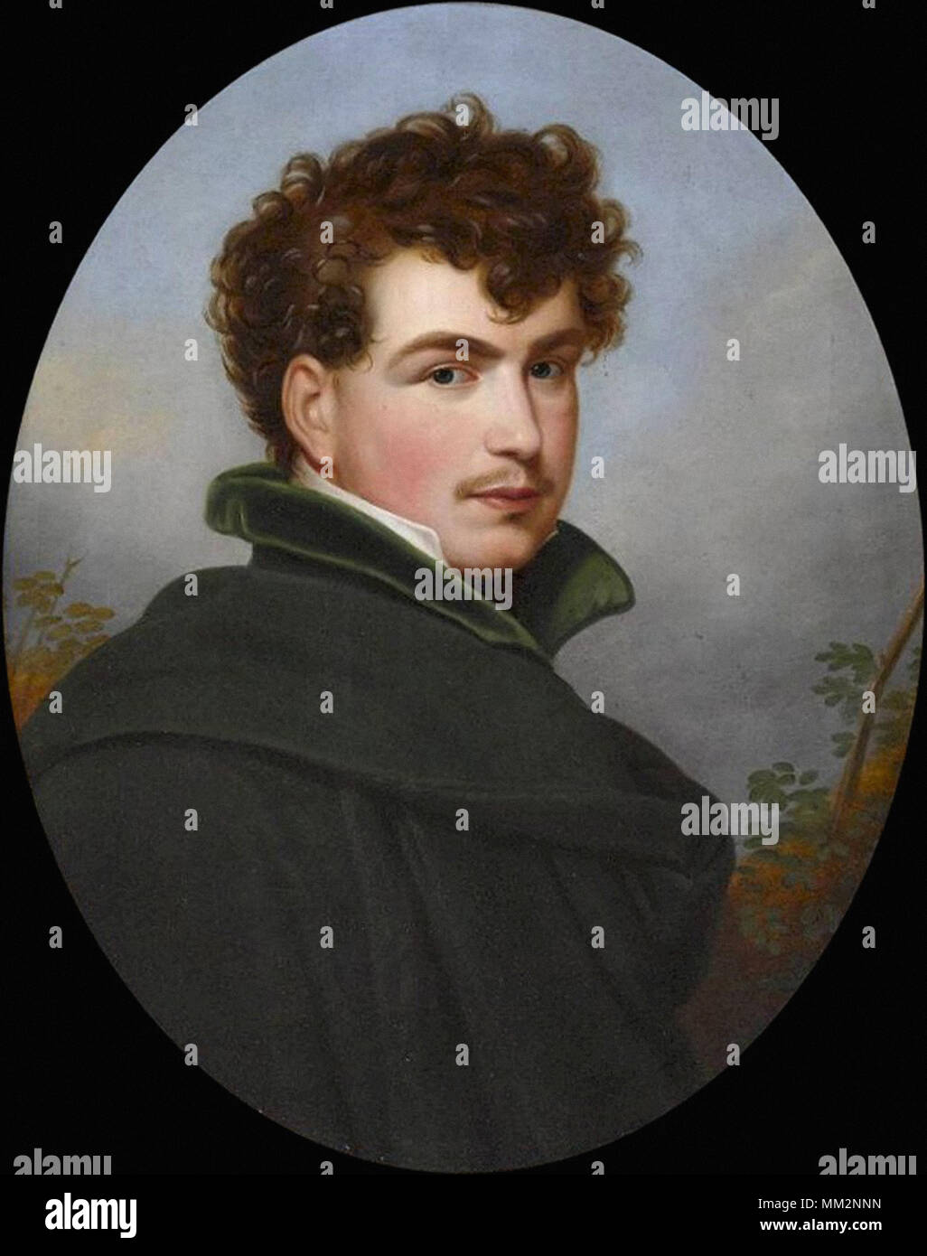 Stieler Joseph Karl - Karl Prinz Von Bayern Stock Photo - Alamy
