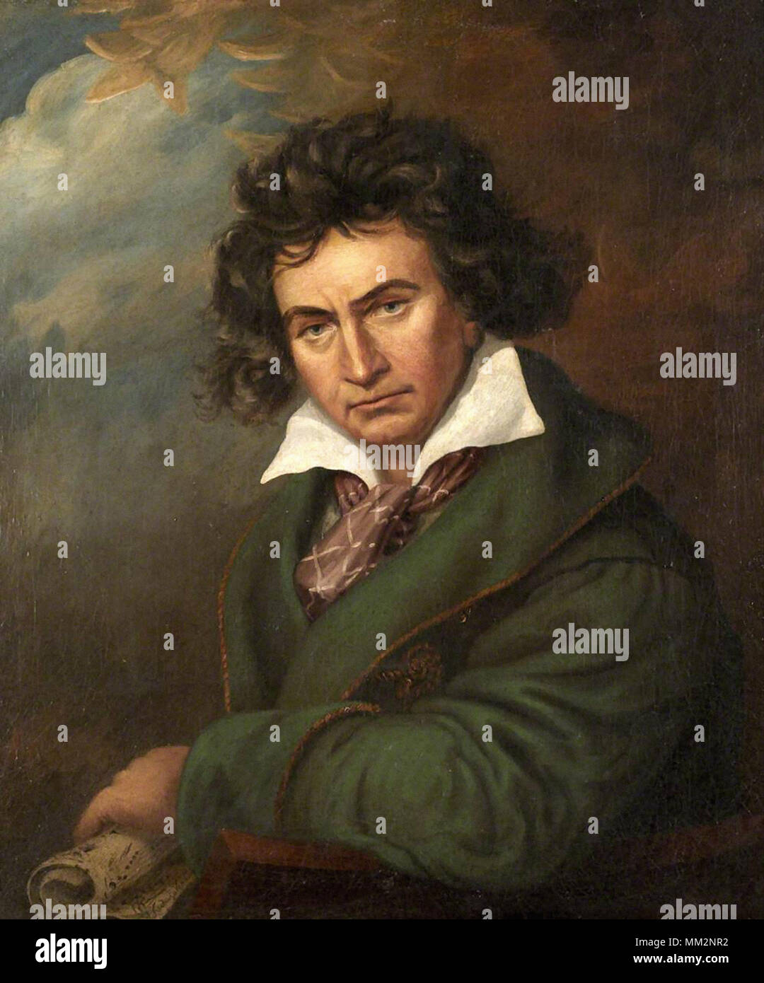 Stieler Joseph Karl - Ludwig Von Beethoven 2 Stock Photo - Alamy