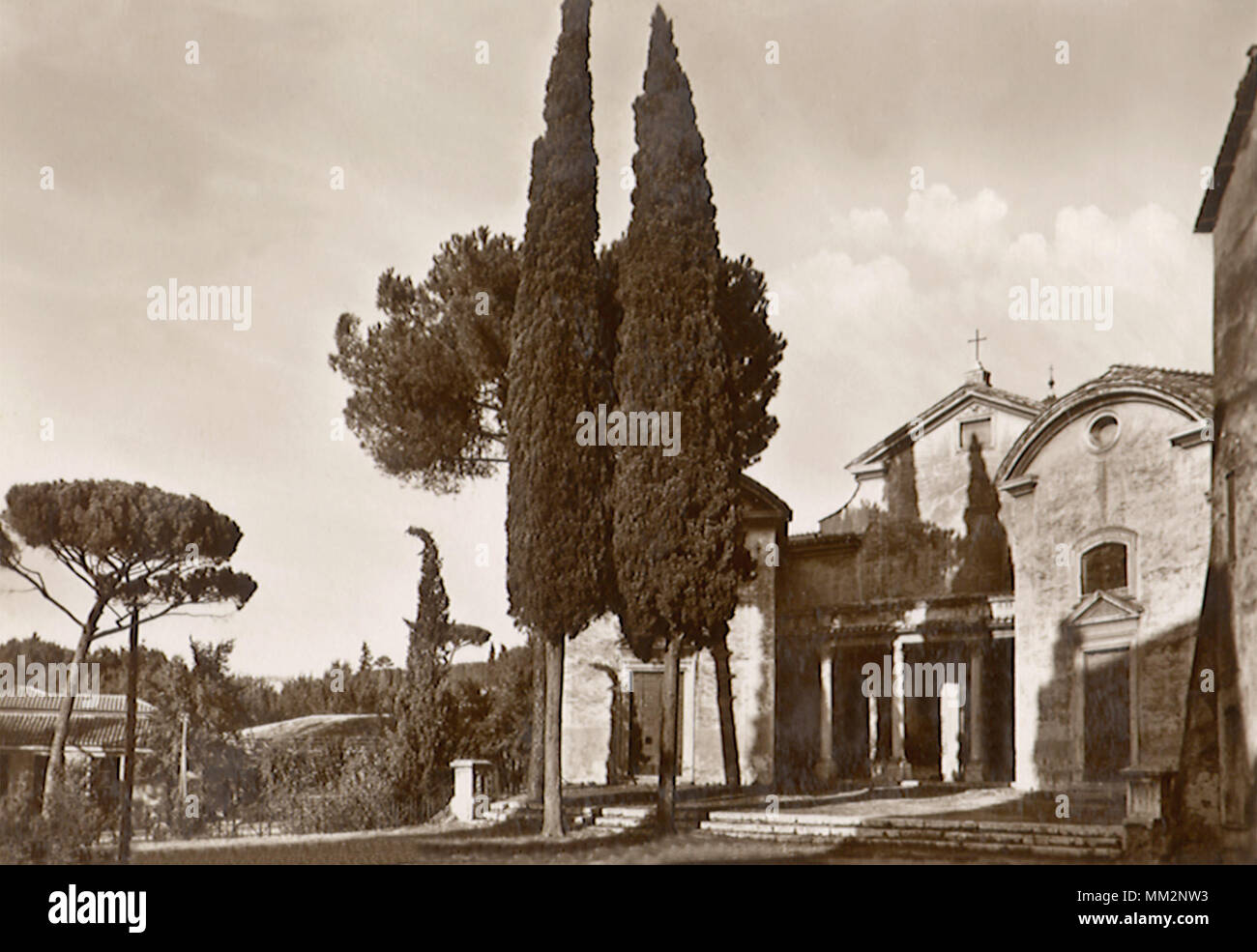 Chapel. Rome. 1930 Stock Photo - Alamy