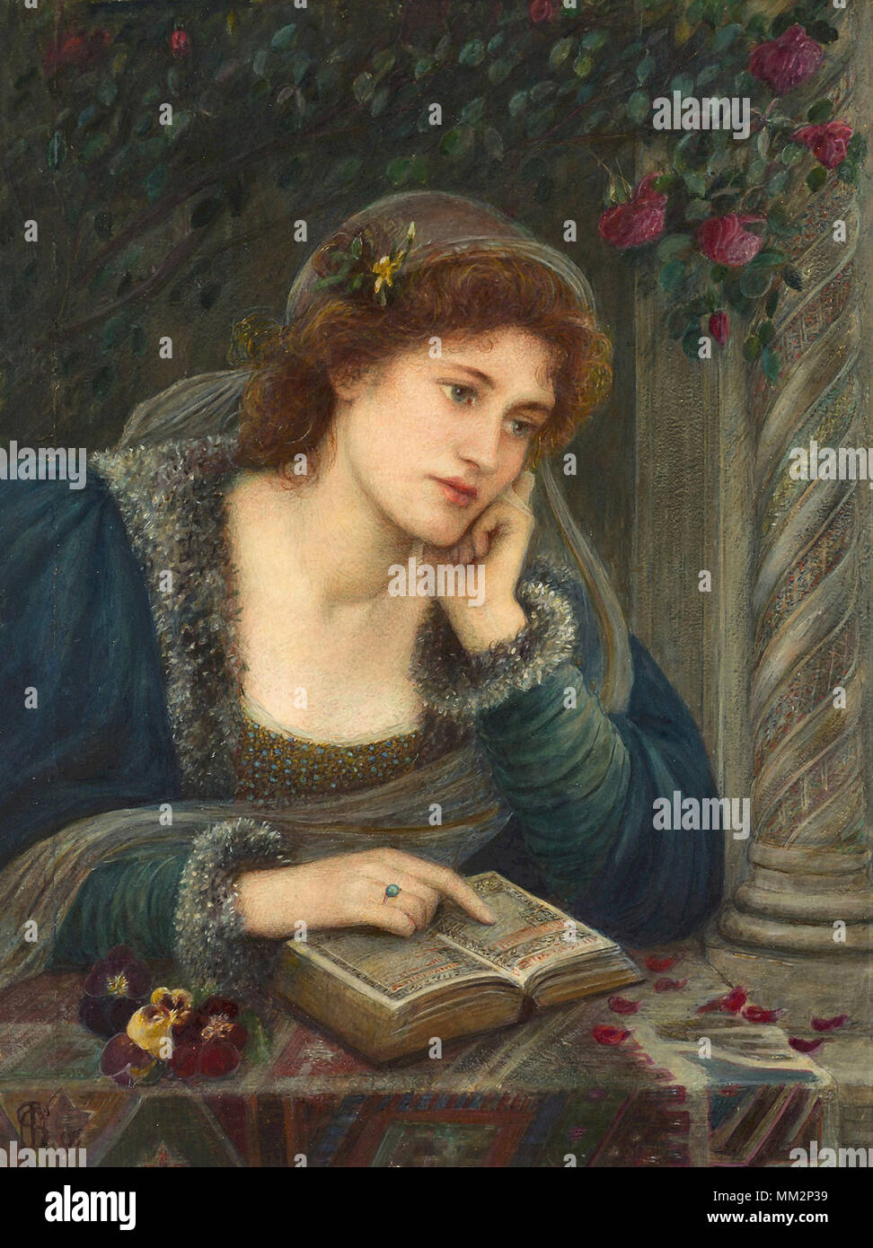 Stillman marie spartali hi-res stock photography and images - Alamy