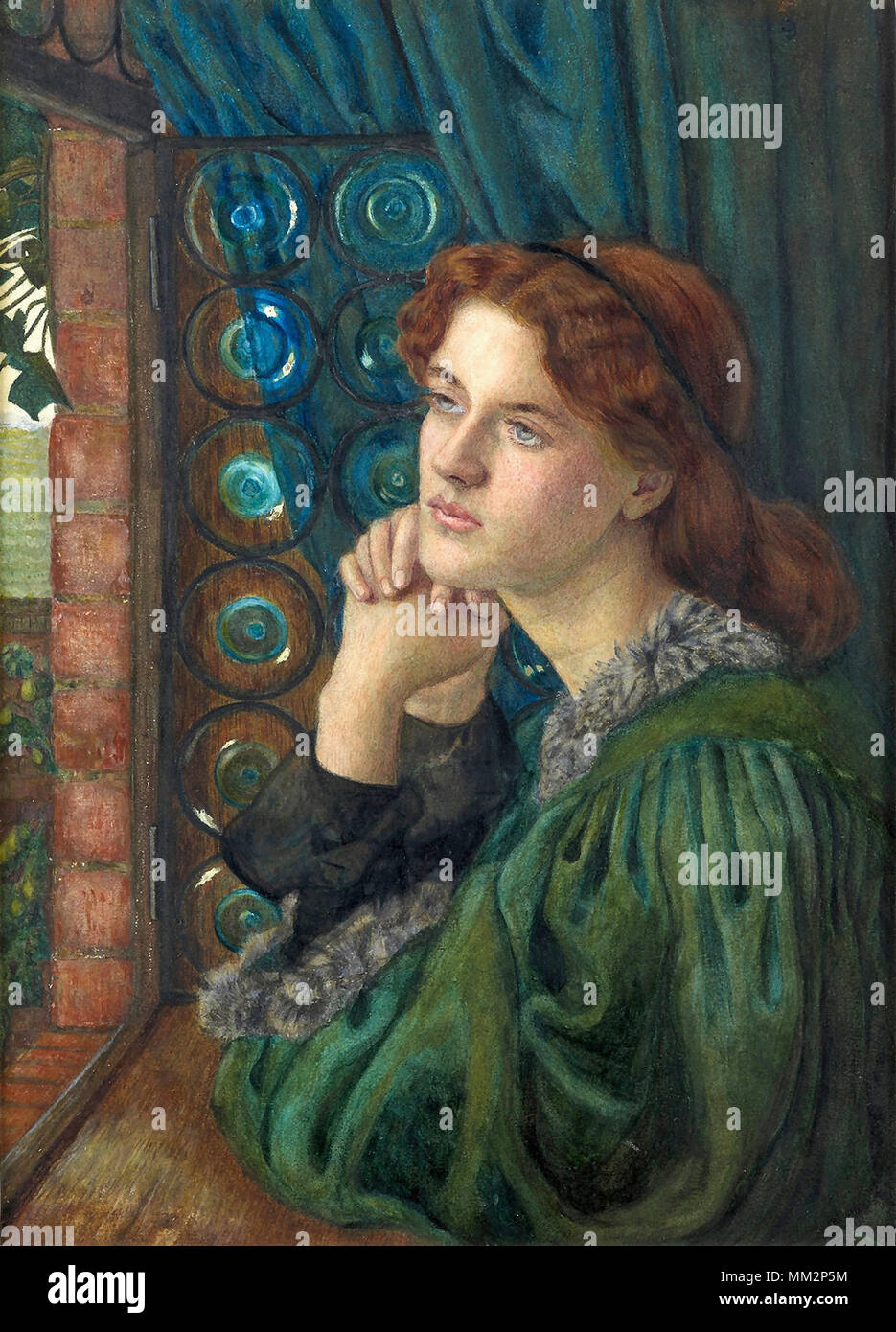 Stillman Marie Spartali - Mariana Stock Photo - Alamy