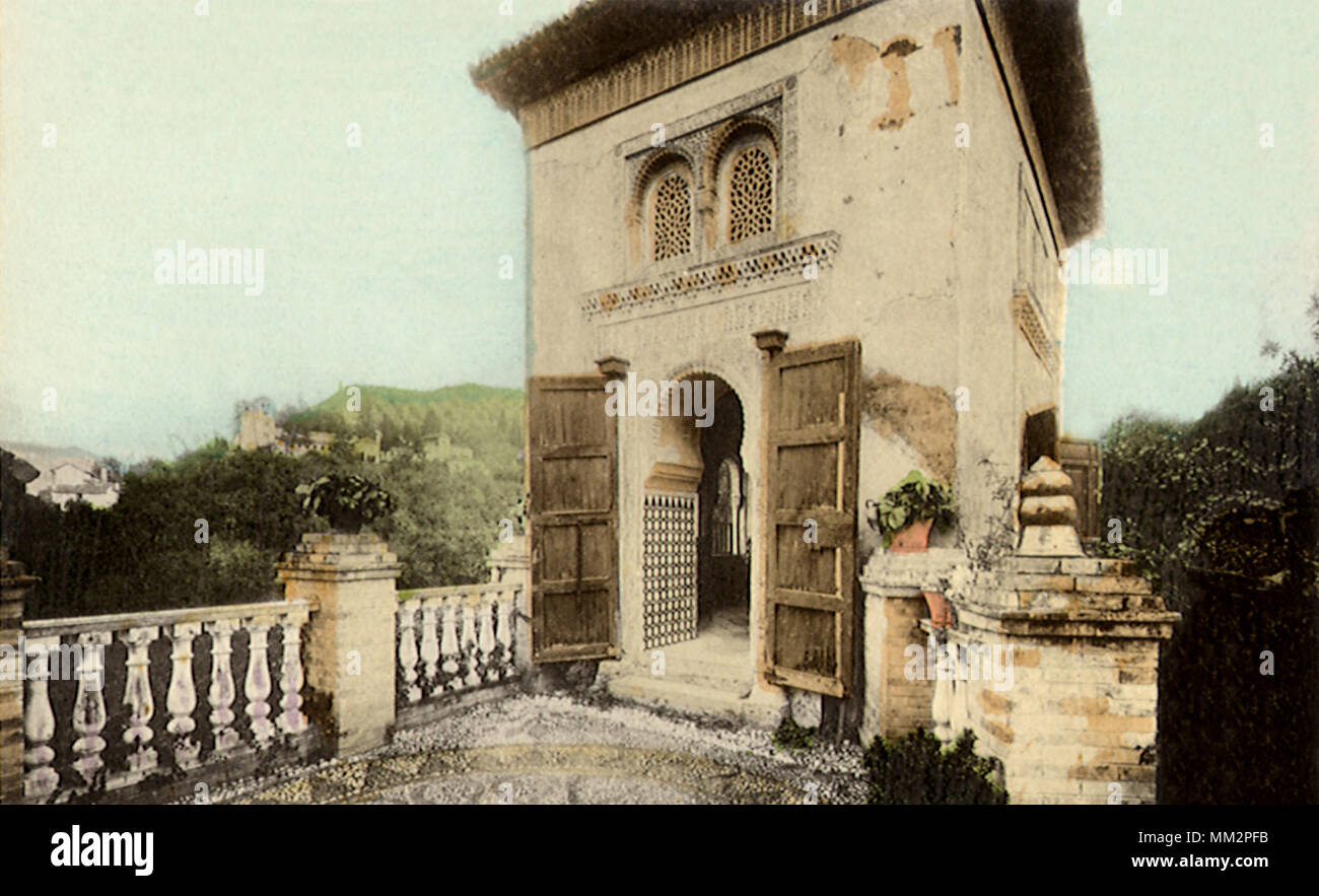Mosque. Granada. 1910 Stock Photo - Alamy