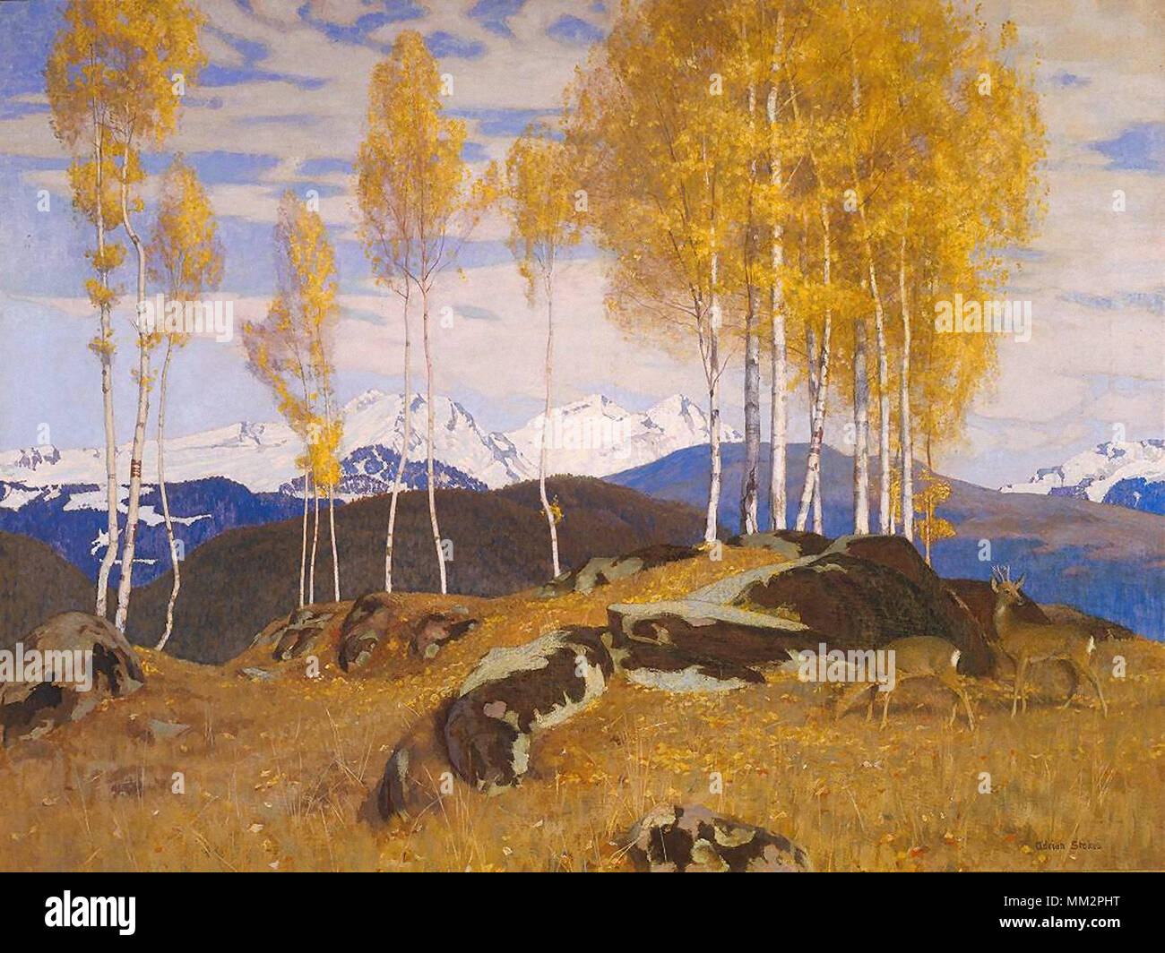 Adrian stokes’ painting hi-res stock photography and images - Alamy