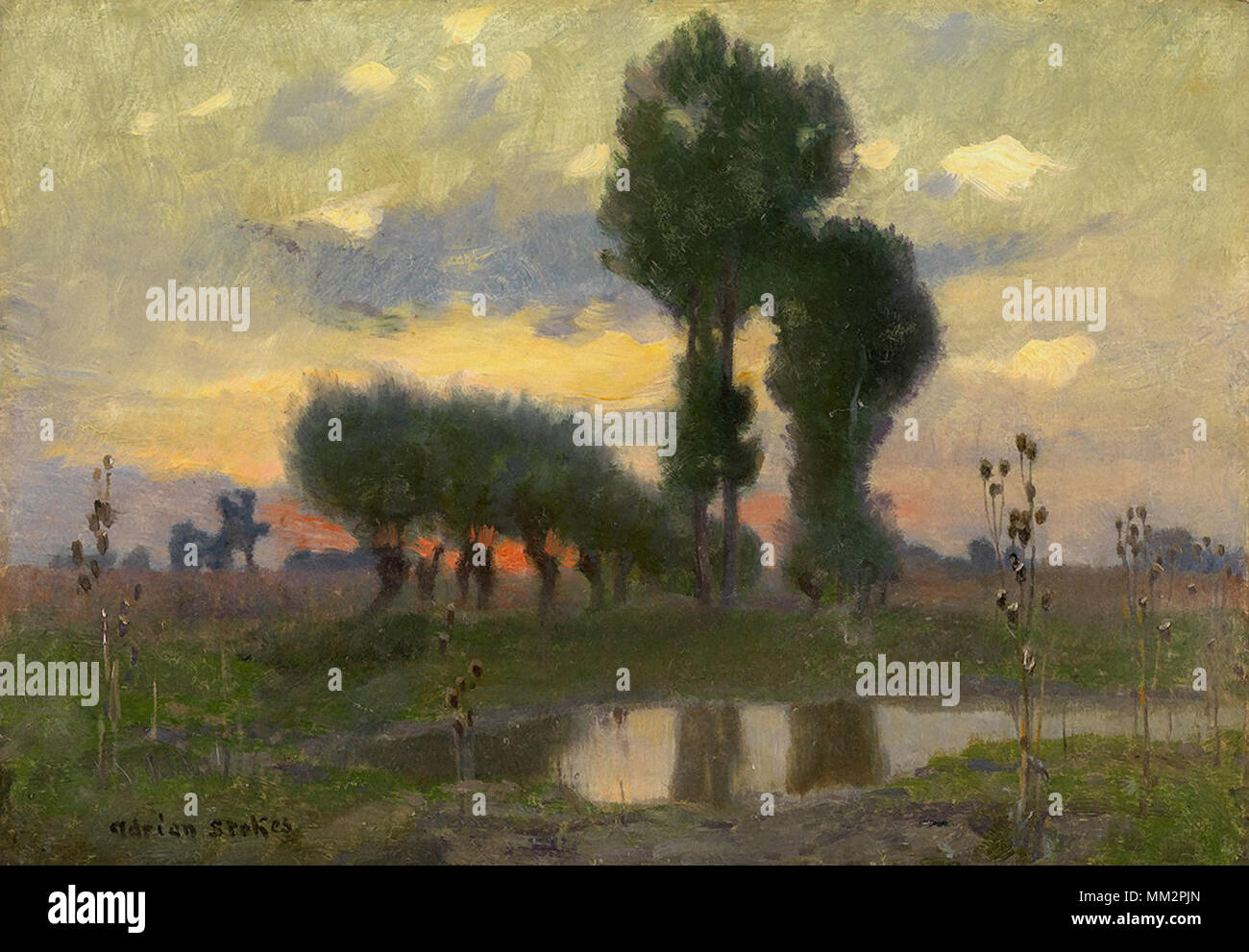 Adrian stokes’ painting hi-res stock photography and images - Alamy