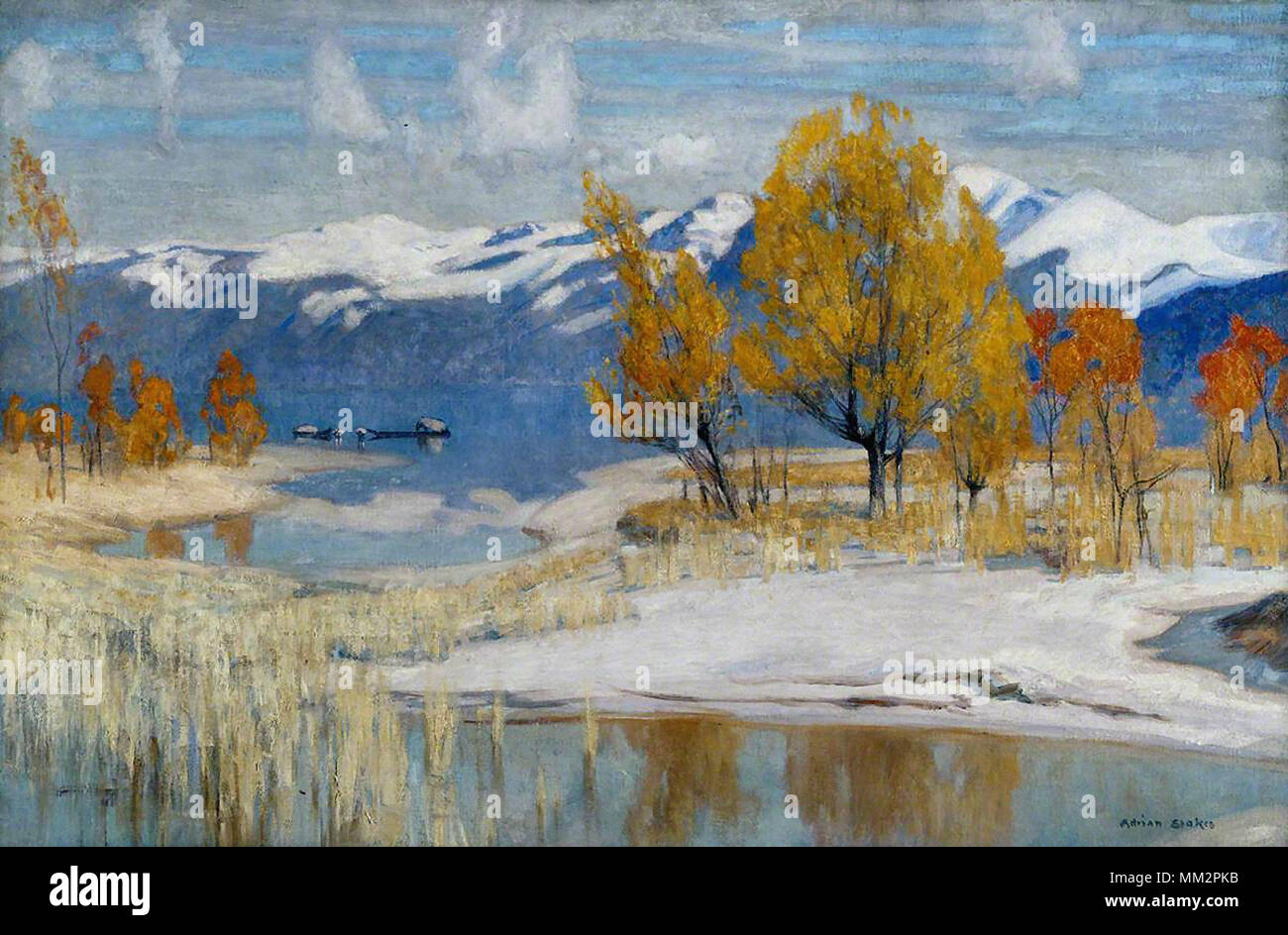 Adrian stokes’ painting hi-res stock photography and images - Alamy