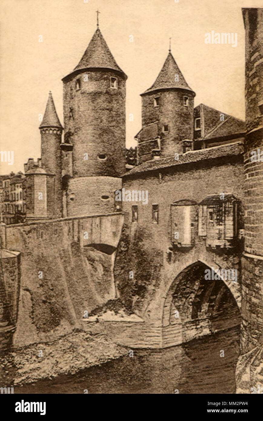 German Gate. Metz. 1919 Stock Photo - Alamy