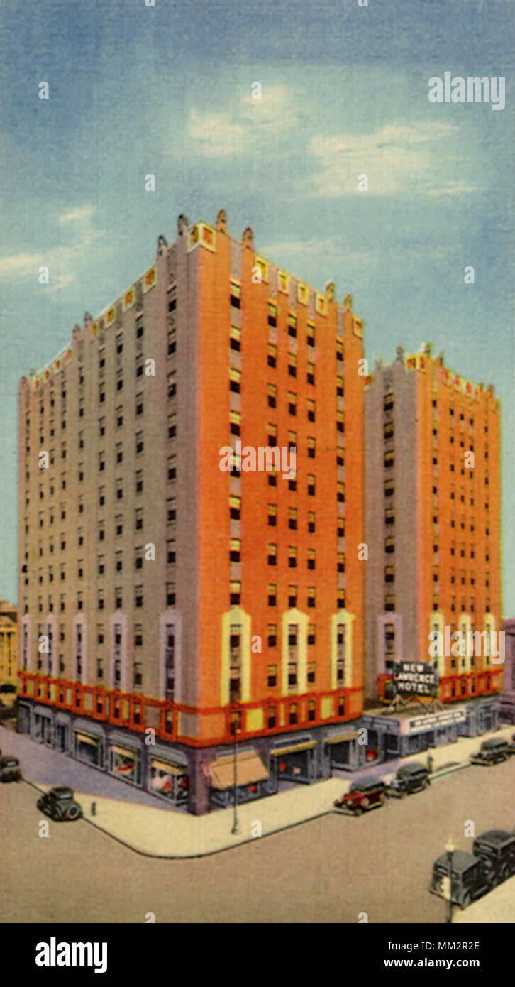 New Lawrence Hotel. Chicago. 1940 Stock Photo - Alamy