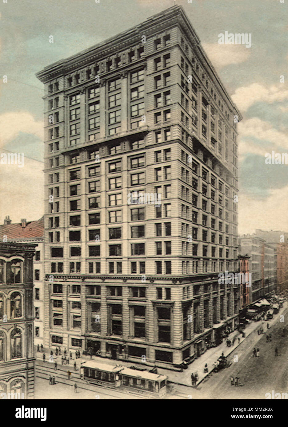 Tribune Building. Chicago. 1910 Stock Photo - Alamy