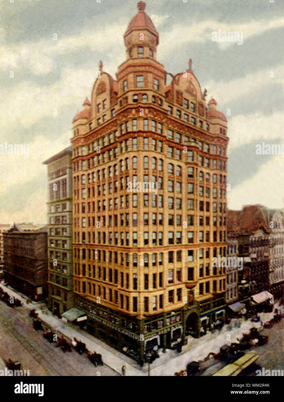 Columbus Memorial Building. Chicago. 1907 Stock Photo - Alamy