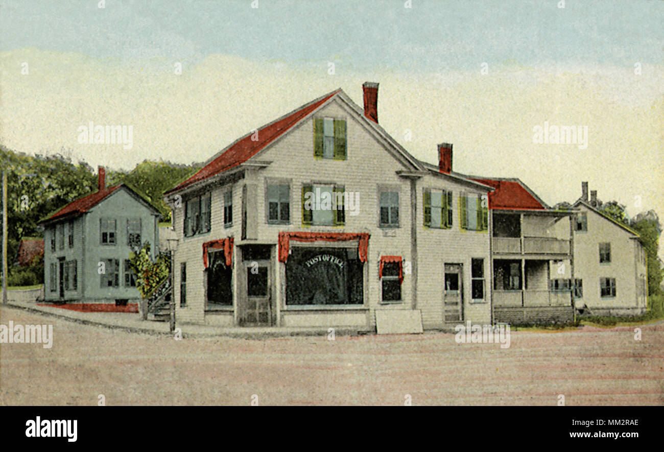 Post Office. Dayville. 1910 Stock Photo - Alamy