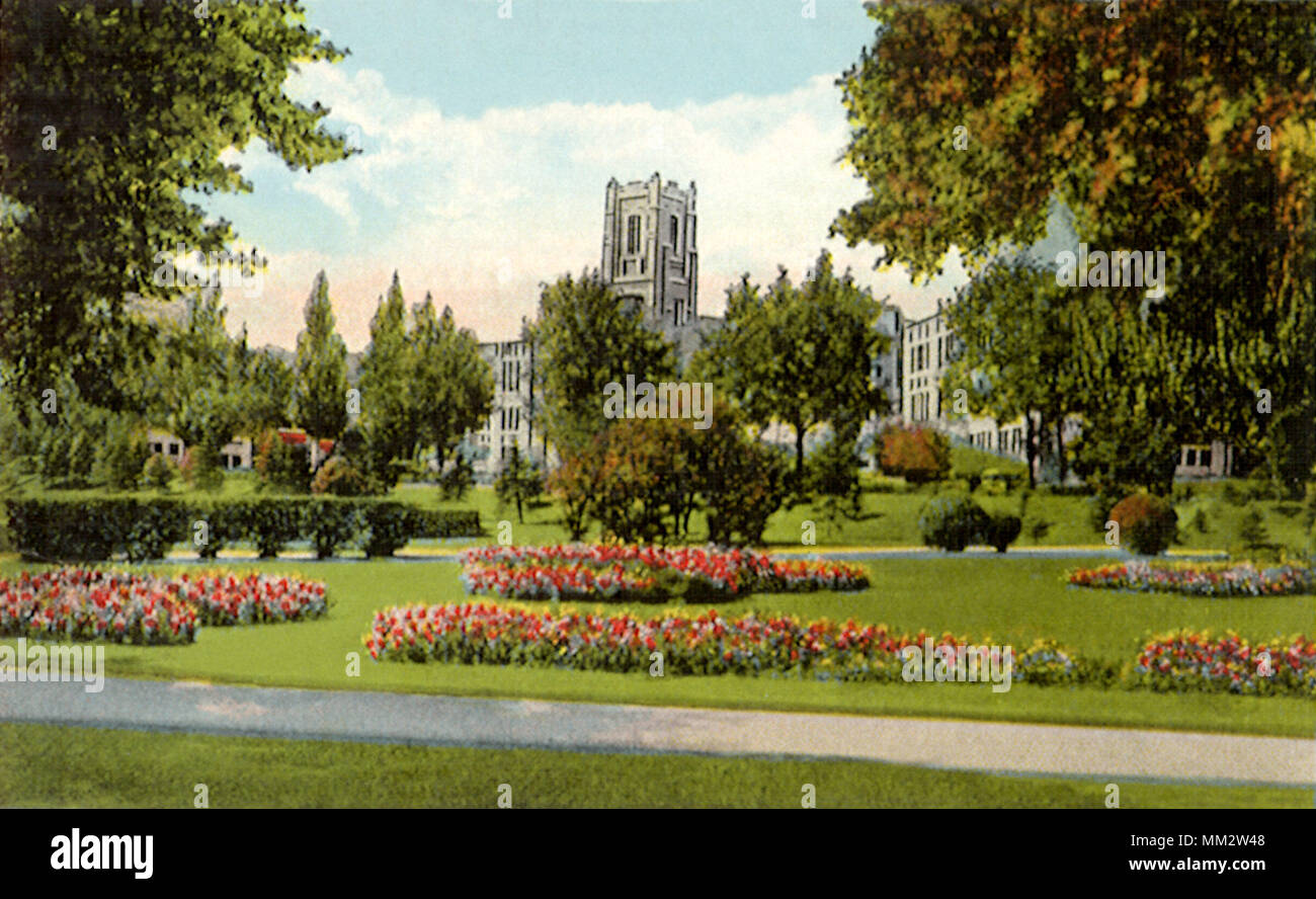 West High School. Denver. 1938 Stock Photo - Alamy
