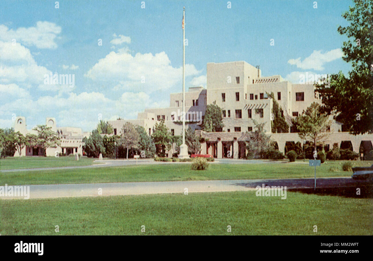 Veteran's Hospital. Albuquerque. 1961 Stock Photo - Alamy