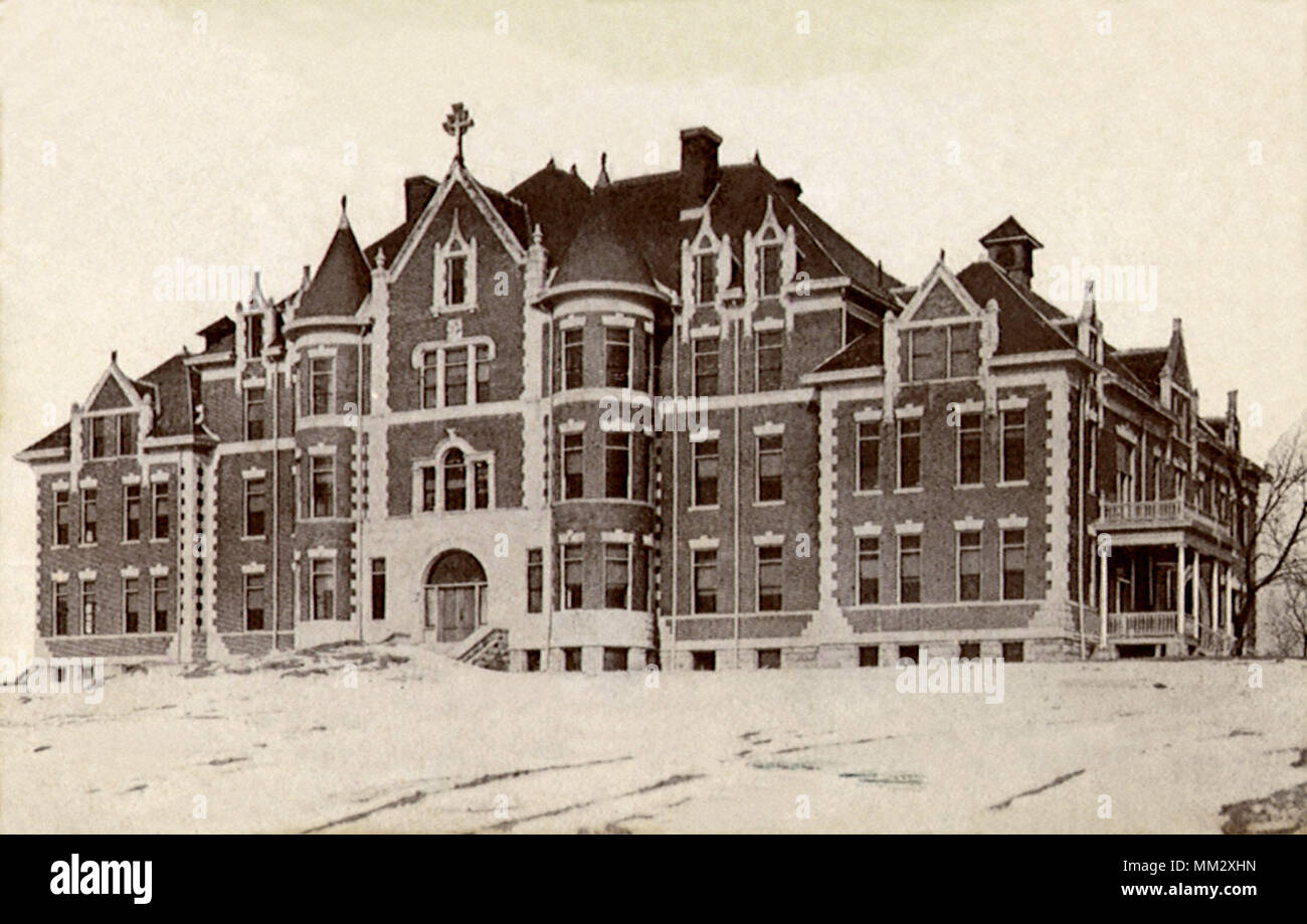 Saint Joseph Hospital. South Bend. 1908 Stock Photo - Alamy