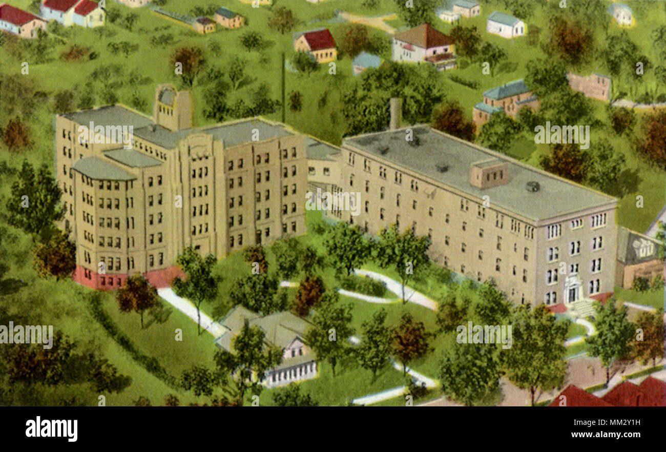 Lutheran Hospital. Des Moines. 1947 Stock Photo - Alamy