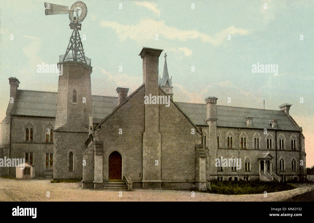 Monastery. Dubuque. 1914 Stock Photo - Alamy