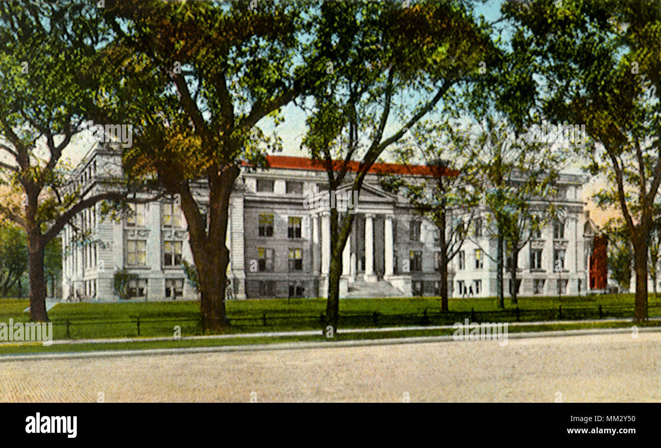 Science Building at University. Iowa City. 1925 Stock Photo - Alamy